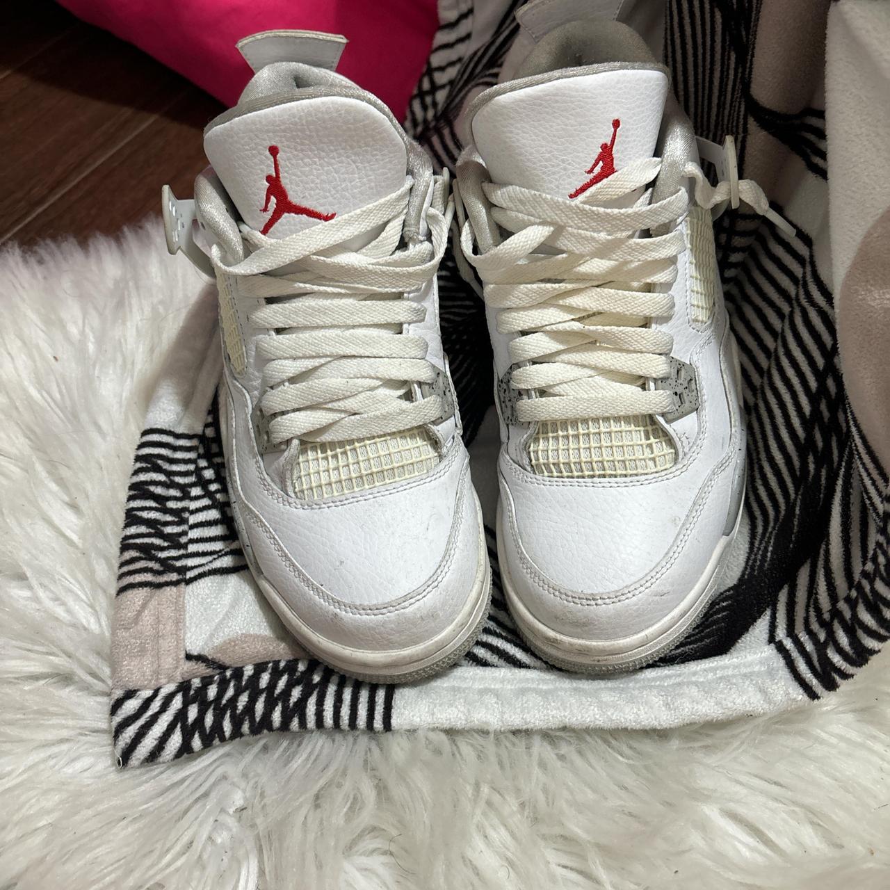 oreos jordan 4’s have been worn out a bit !! but... - Depop