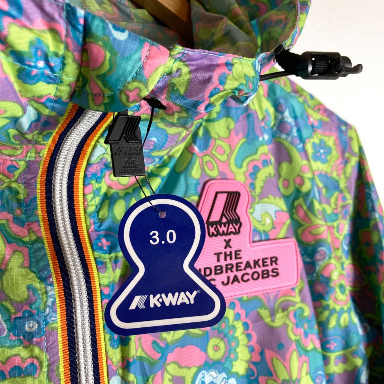 "K-WAY X THE WINDBREAKER MARC JACOBS" MULTICOLOR... - Depop