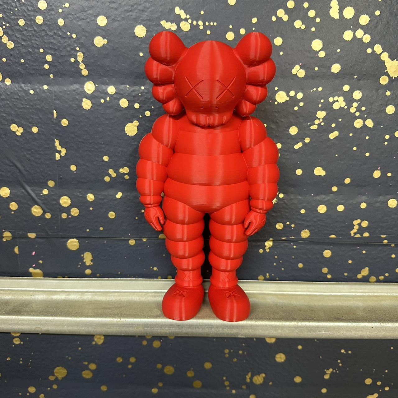 This Kaws “What Party” figure stands 10 inches tall... - Depop