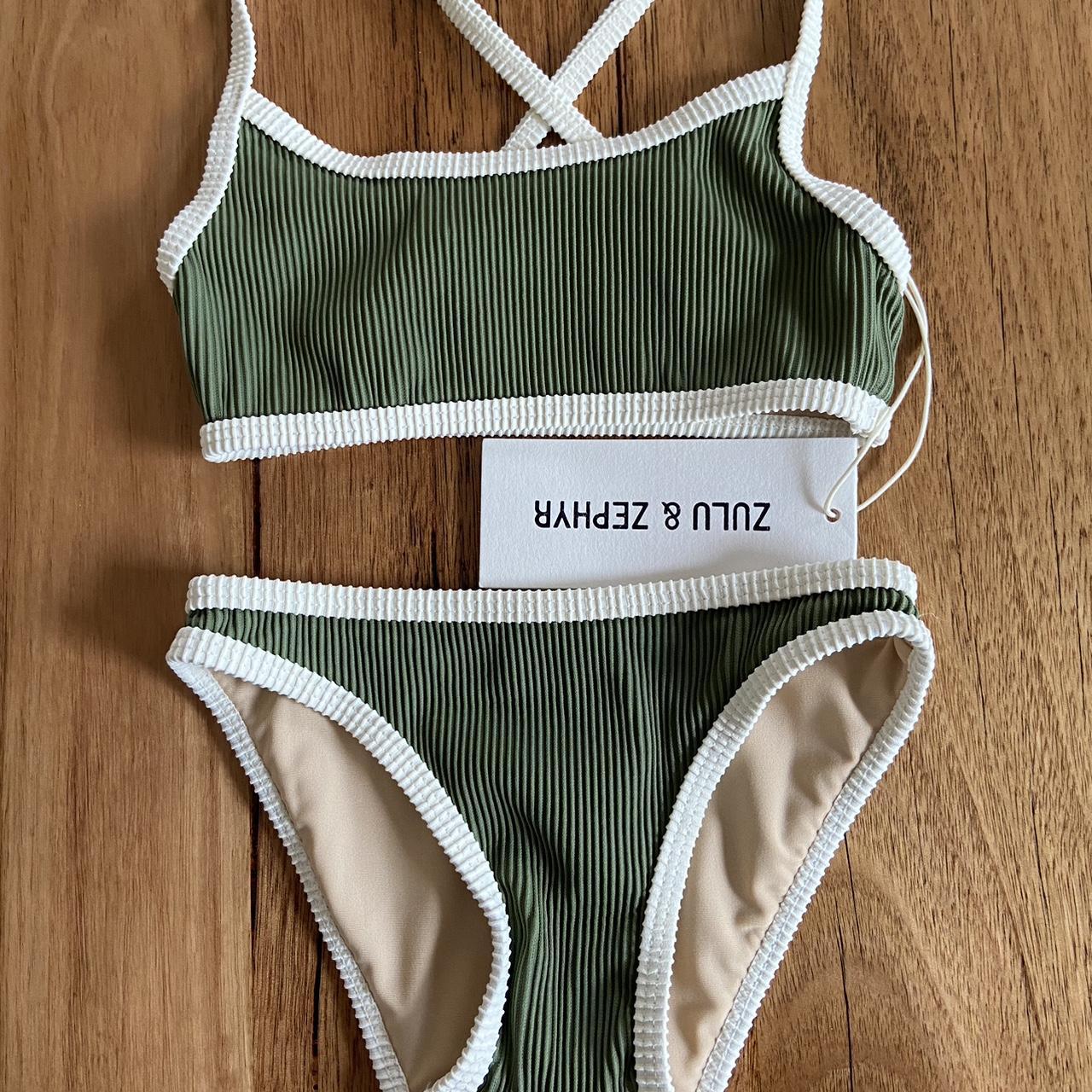 Zulu & Zephyr Mini Rib Swim Set (kids) Size 2 BNWT - Depop