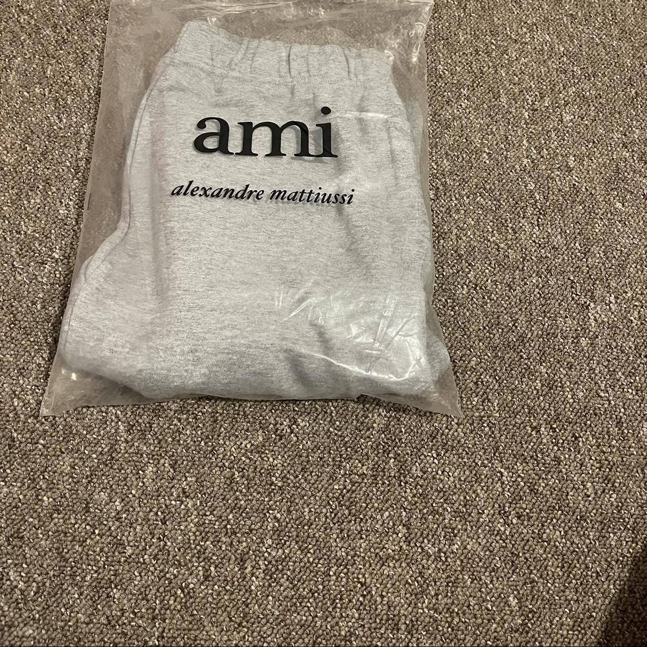 Ami shorts grey size L New and unworn comes with... - Depop