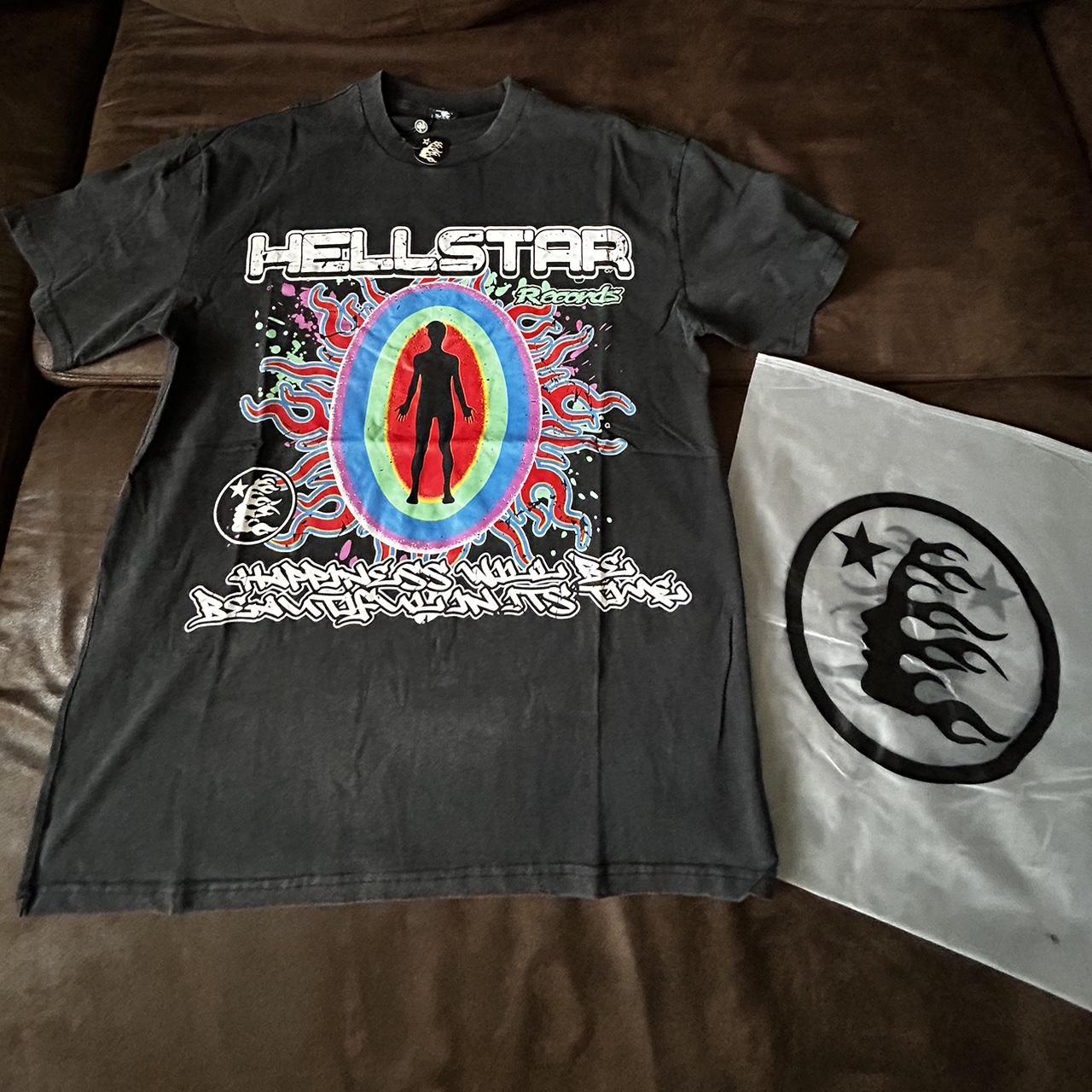 HELLSTAR TEE SIZE L BRAND NEW OFFERS ARE... - Depop