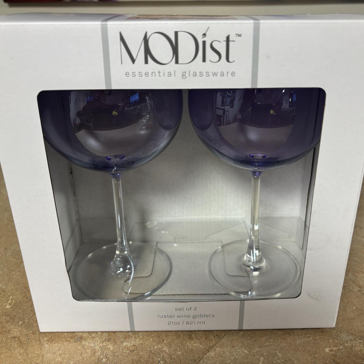 MODist Wine Goblets Set of 2 essential glassware... - Depop