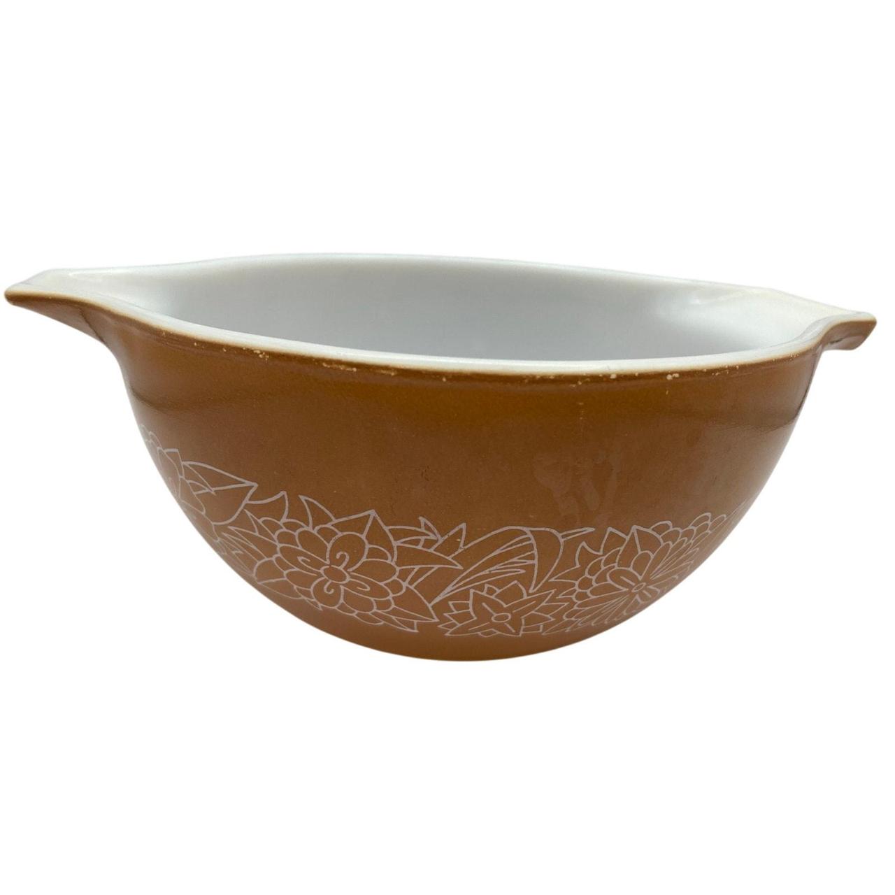 Vintage Pyrex Corning Ware Woodland Brown and White... | Depop