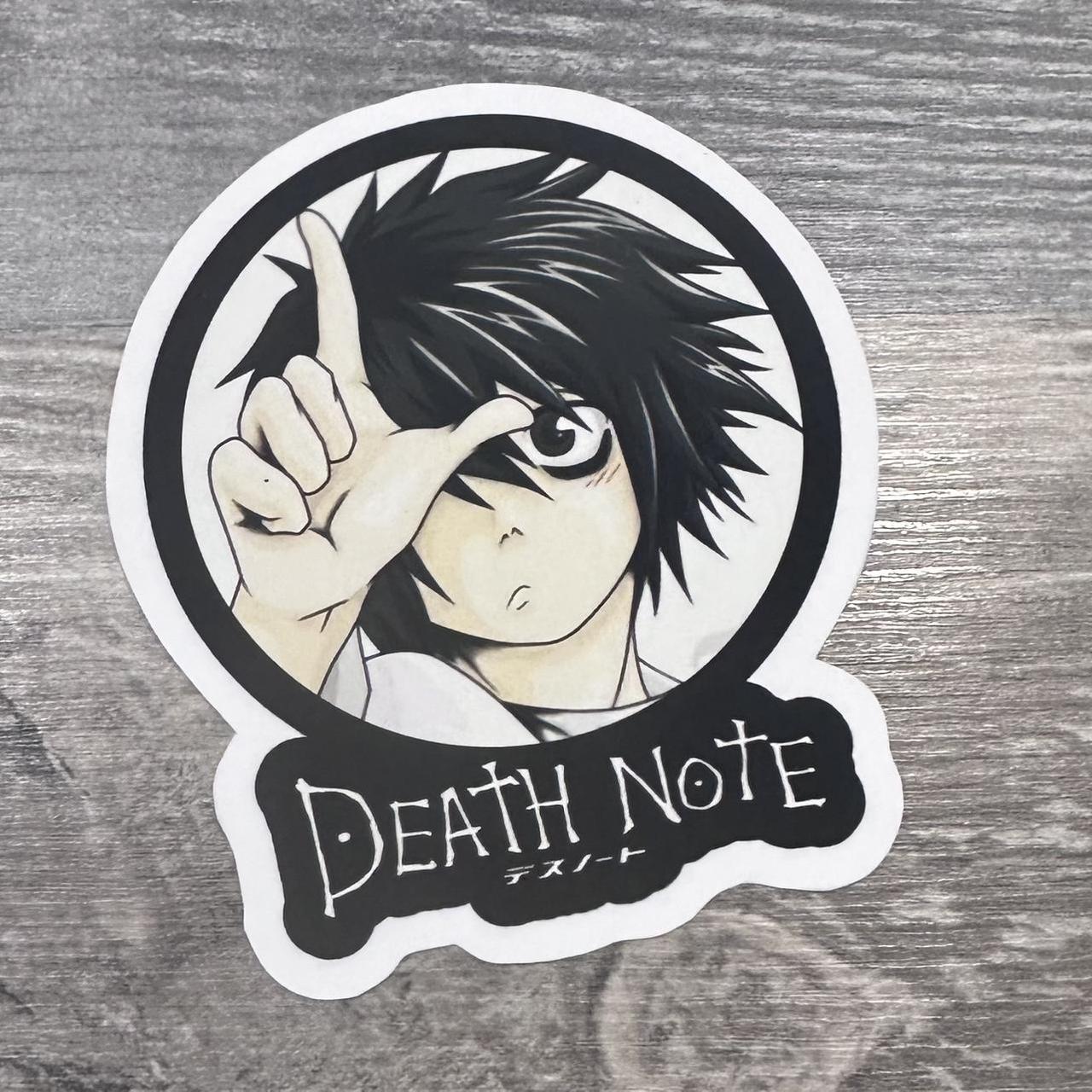 Death Note Sticker Waterproof Matte Approximately... - Depop