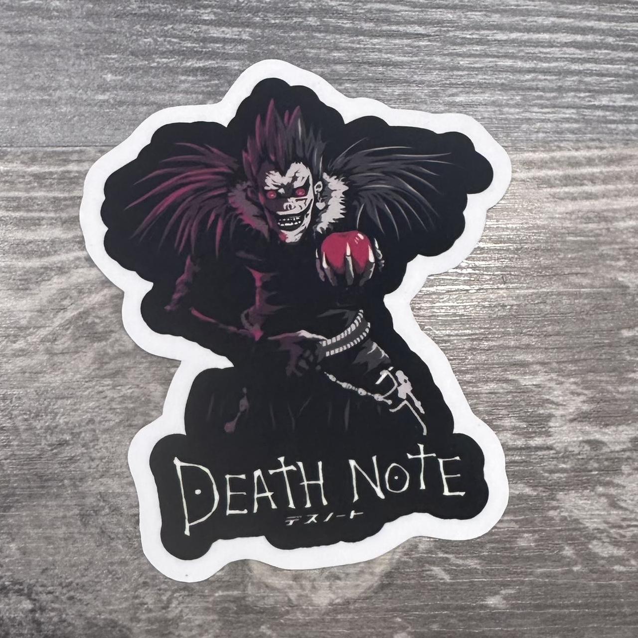 Death Note Sticker Waterproof Matte Approximately... - Depop
