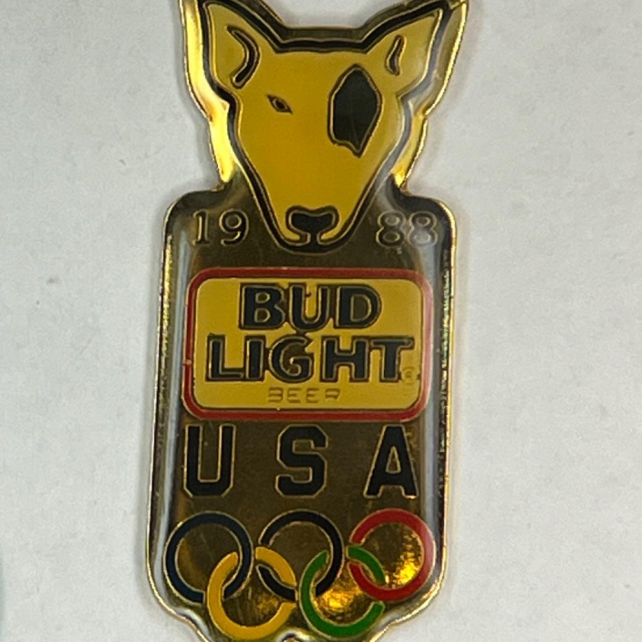 Spuds Mackenzie Lapel Pin Company: Budweiser... | Depop