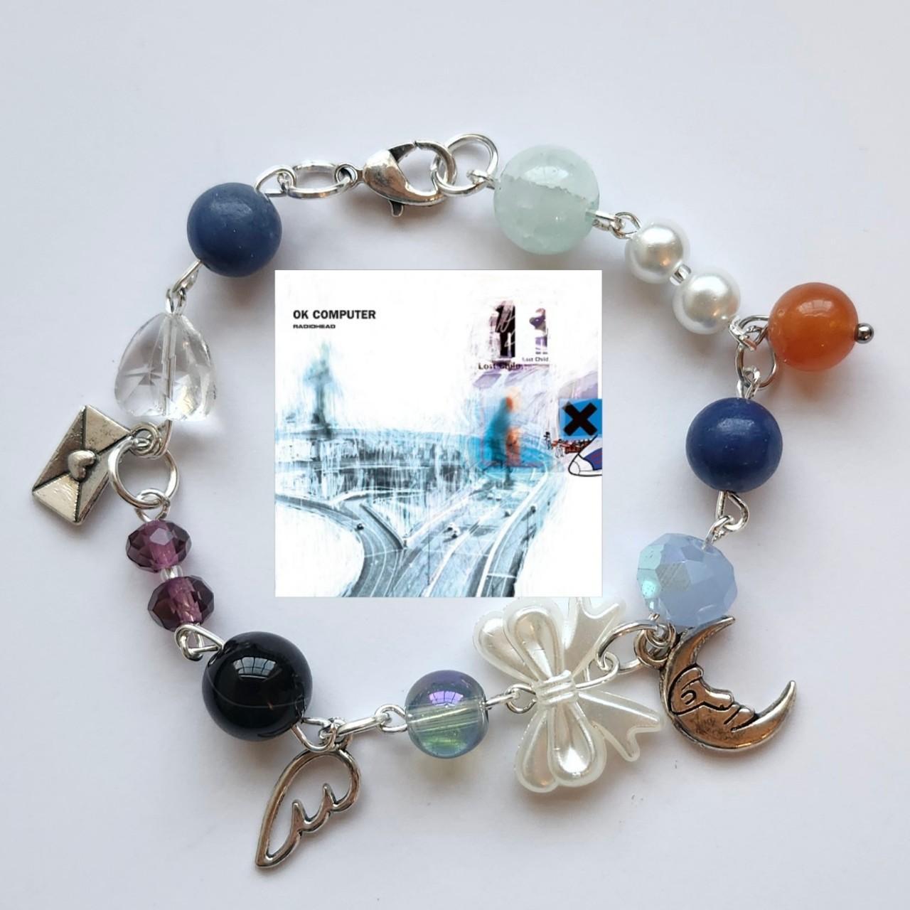 Radiohead OK Computer Bracelet #radiohead... | Depop