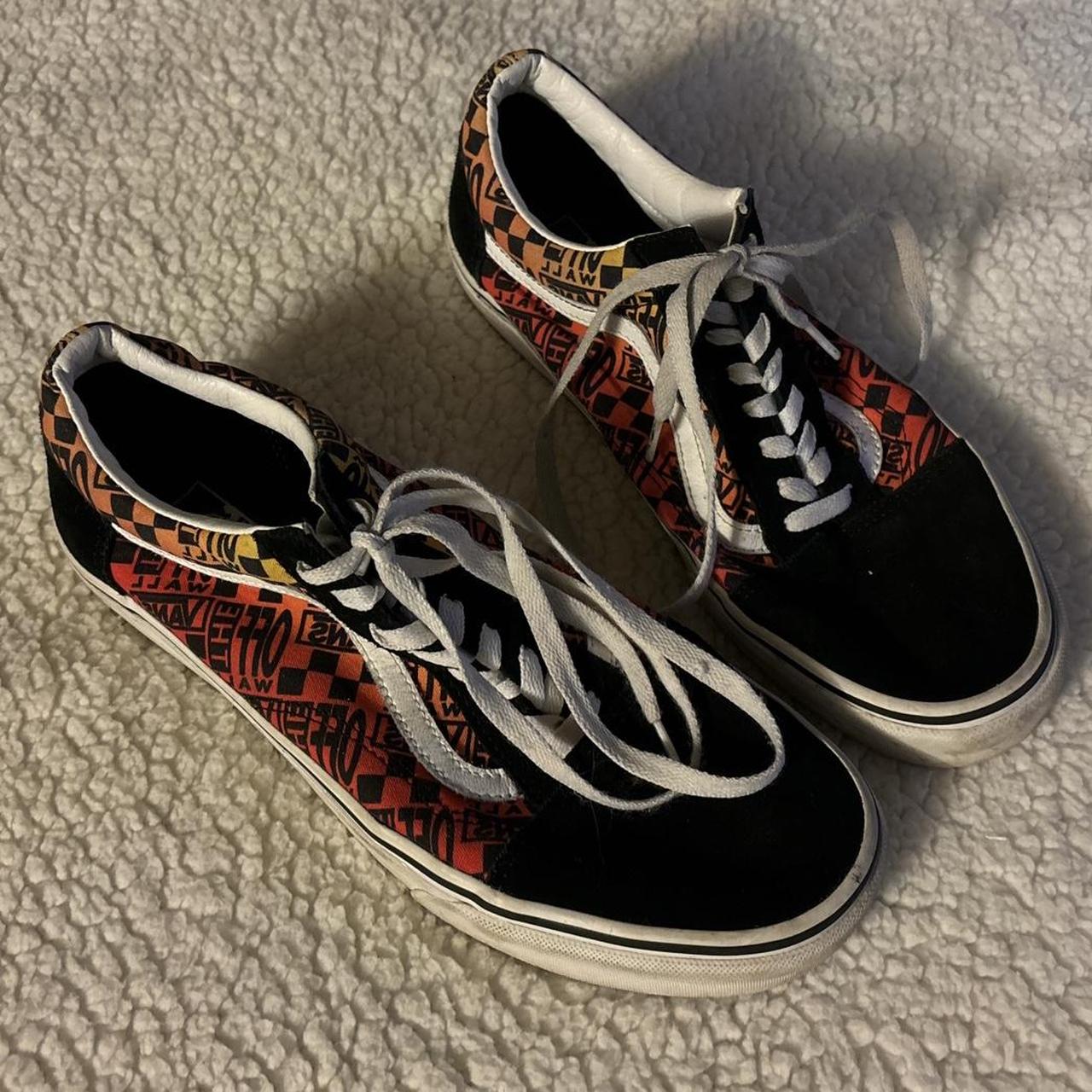 Vans off the wall shoes price store