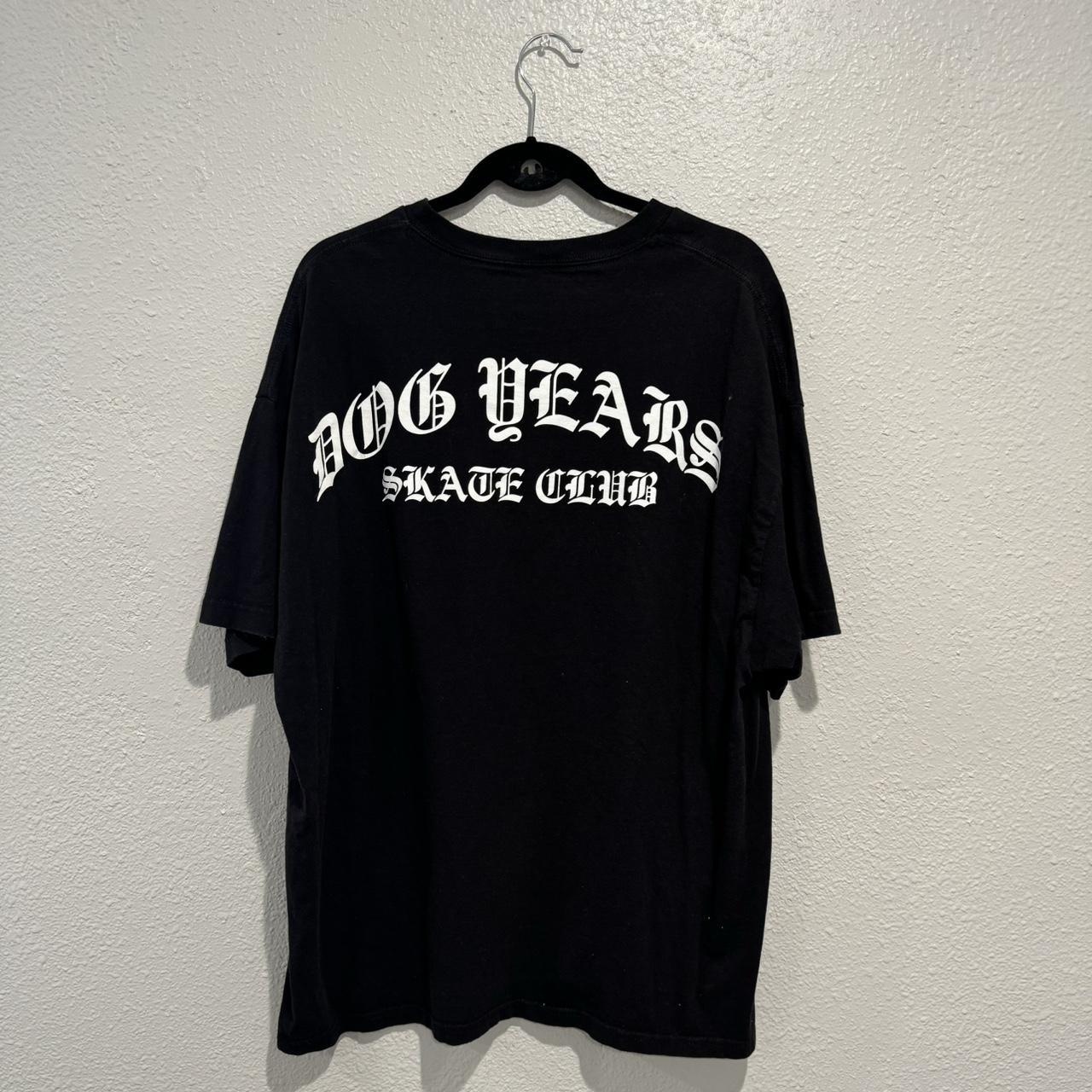 Dog Years black and yellow graphic tee - Depop