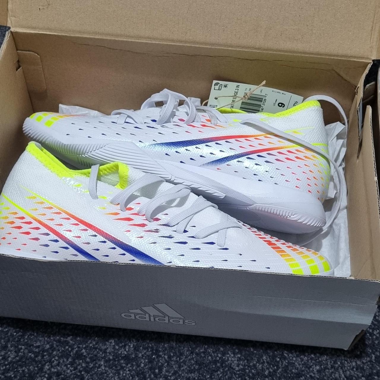 Addidas futsal shoes Brand new! Size: US 9 w/US 8... - Depop