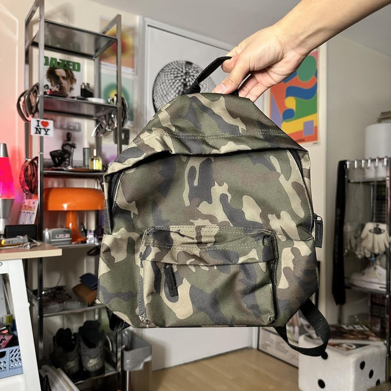 Camo Mini Backpack Brand New Condition Model is 5’10... | Depop