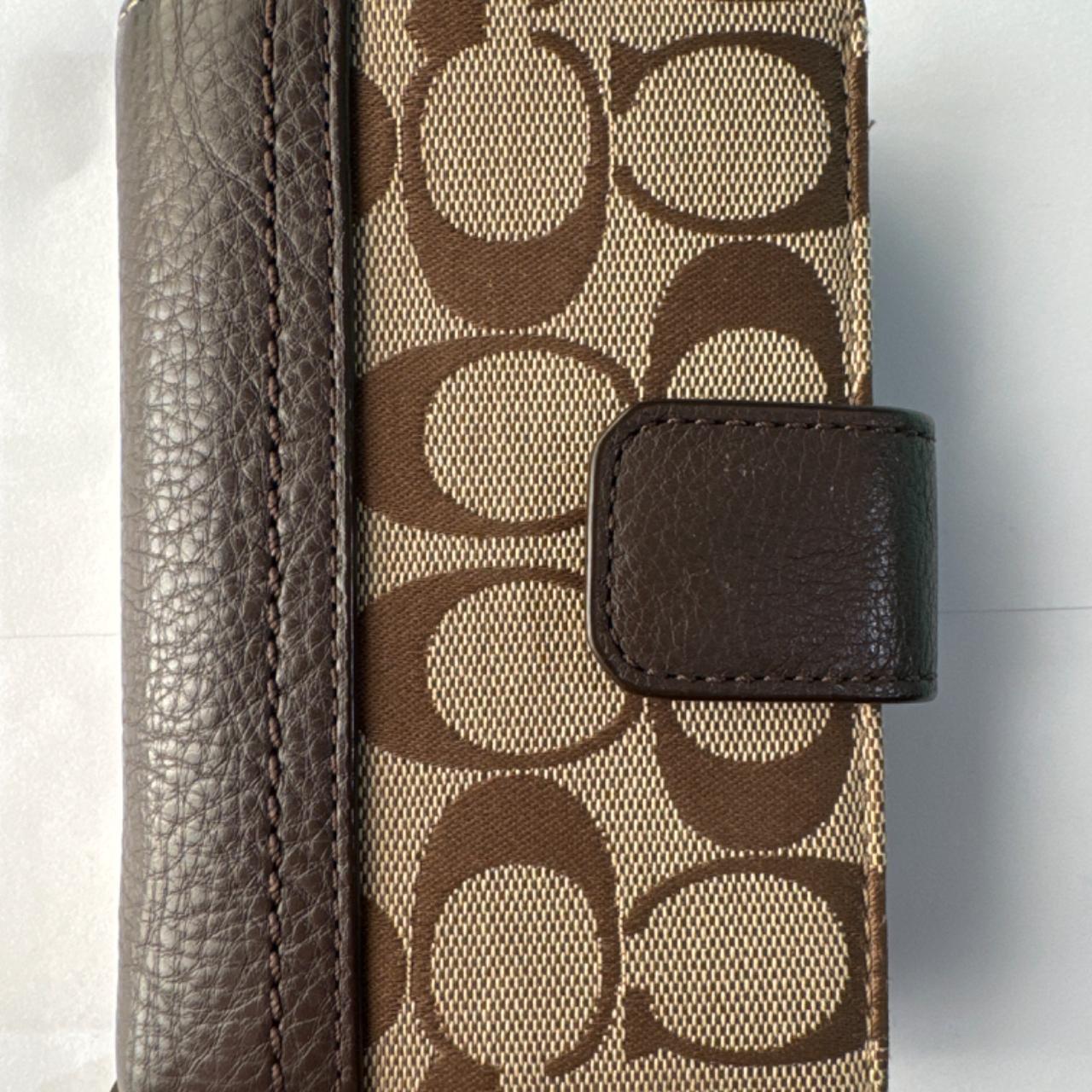 Vintage early 2000s original Coach bifold wallet,... | Depop