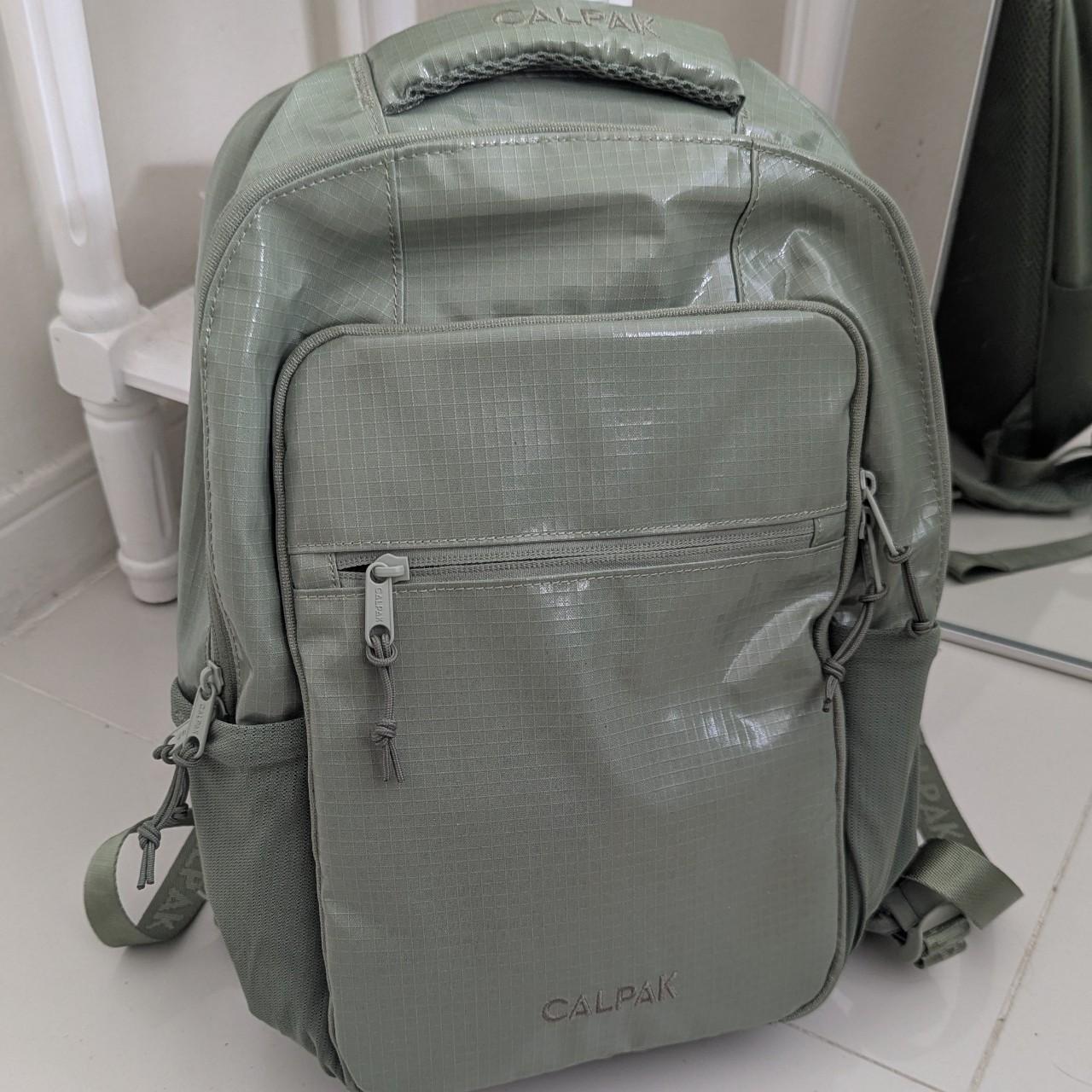 Calpak Terra Laptop Backpack in Juniper 🕊️ Retails... | Depop