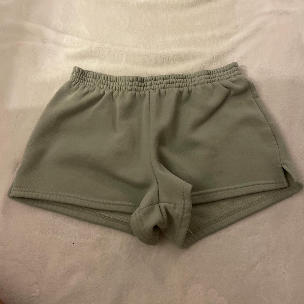 Super comfy and cute sage green shorts (no... - Depop