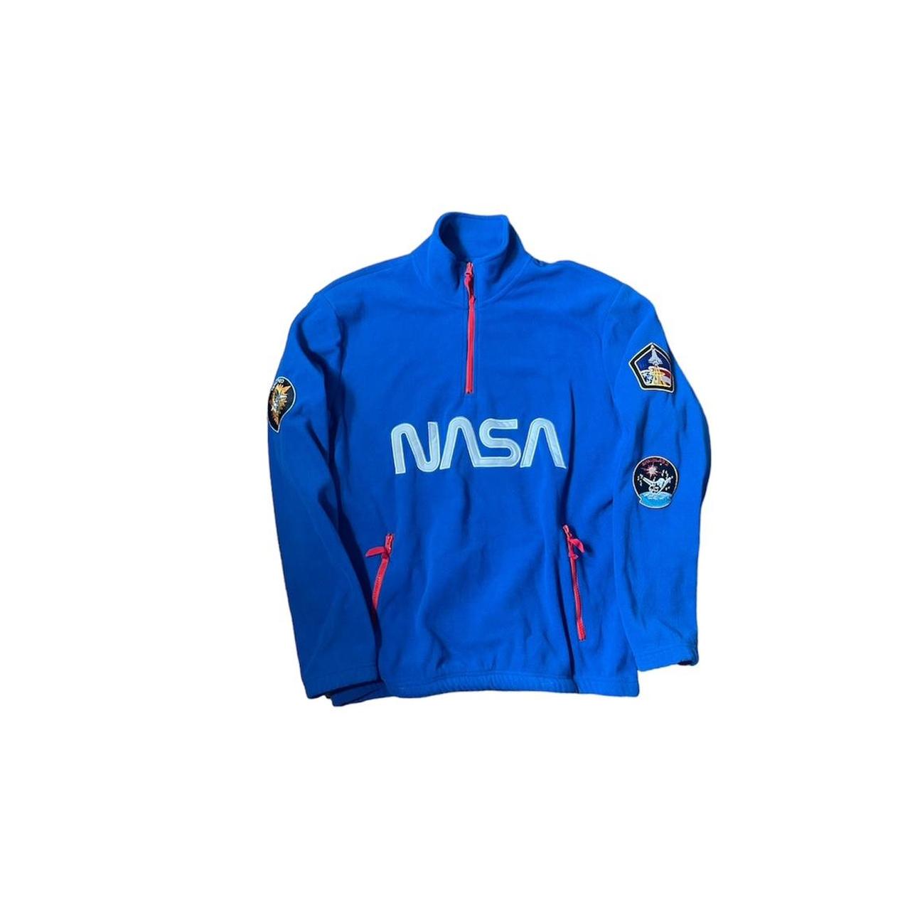 Chemistry NASA Zip Up Sweater Medium All offers... - Depop