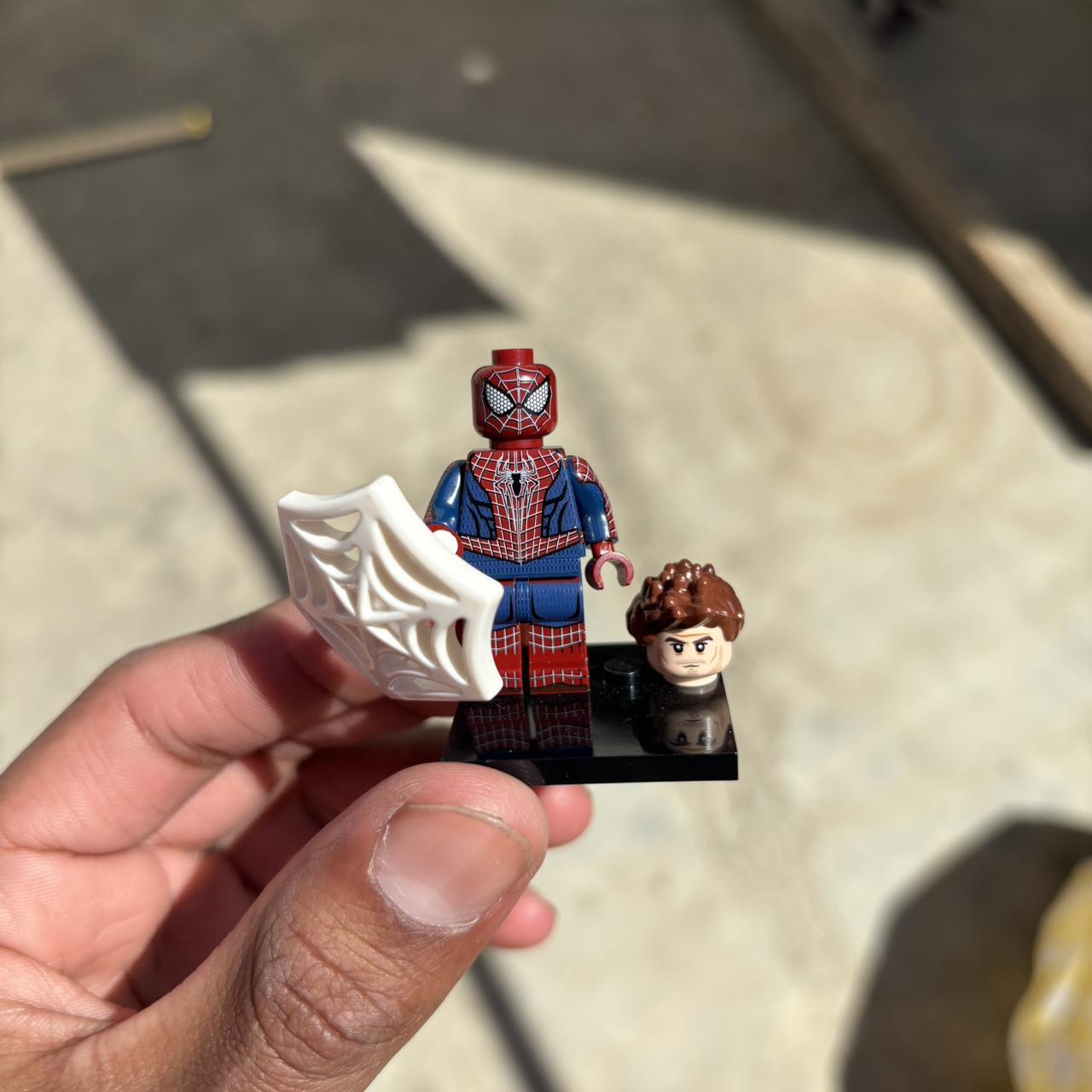 Spider-Man Andrew Garfield Lego figure #Spiderman #Lego | Depop
