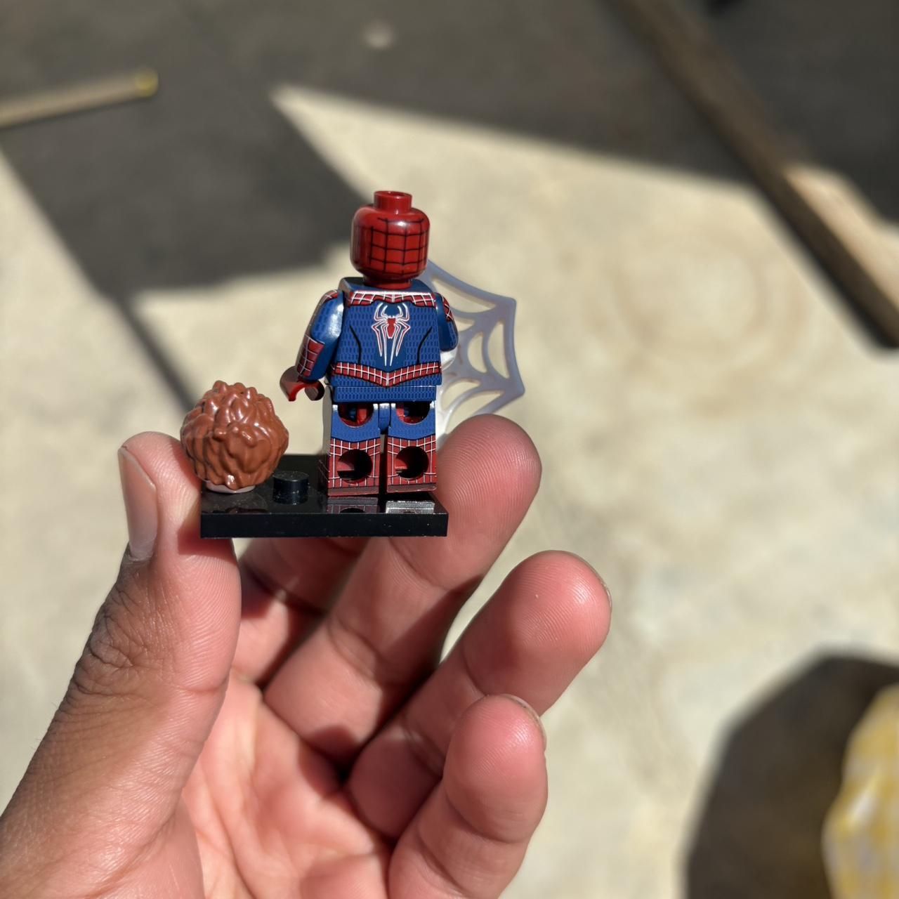 Spider-Man Andrew Garfield Lego figure #Spiderman #Lego | Depop