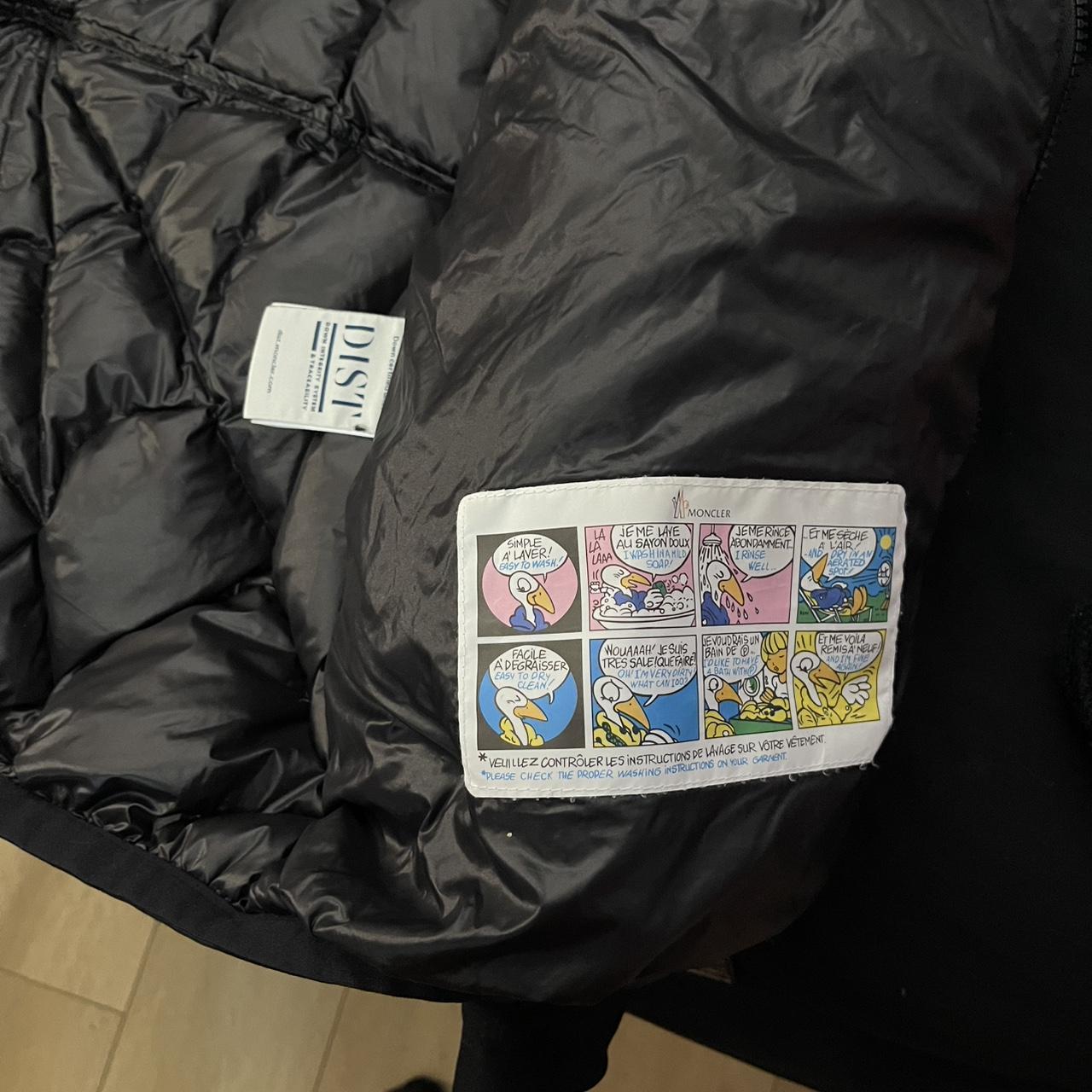 Moncler Violier Spider-Man Short Down puffer Jacket... | Depop