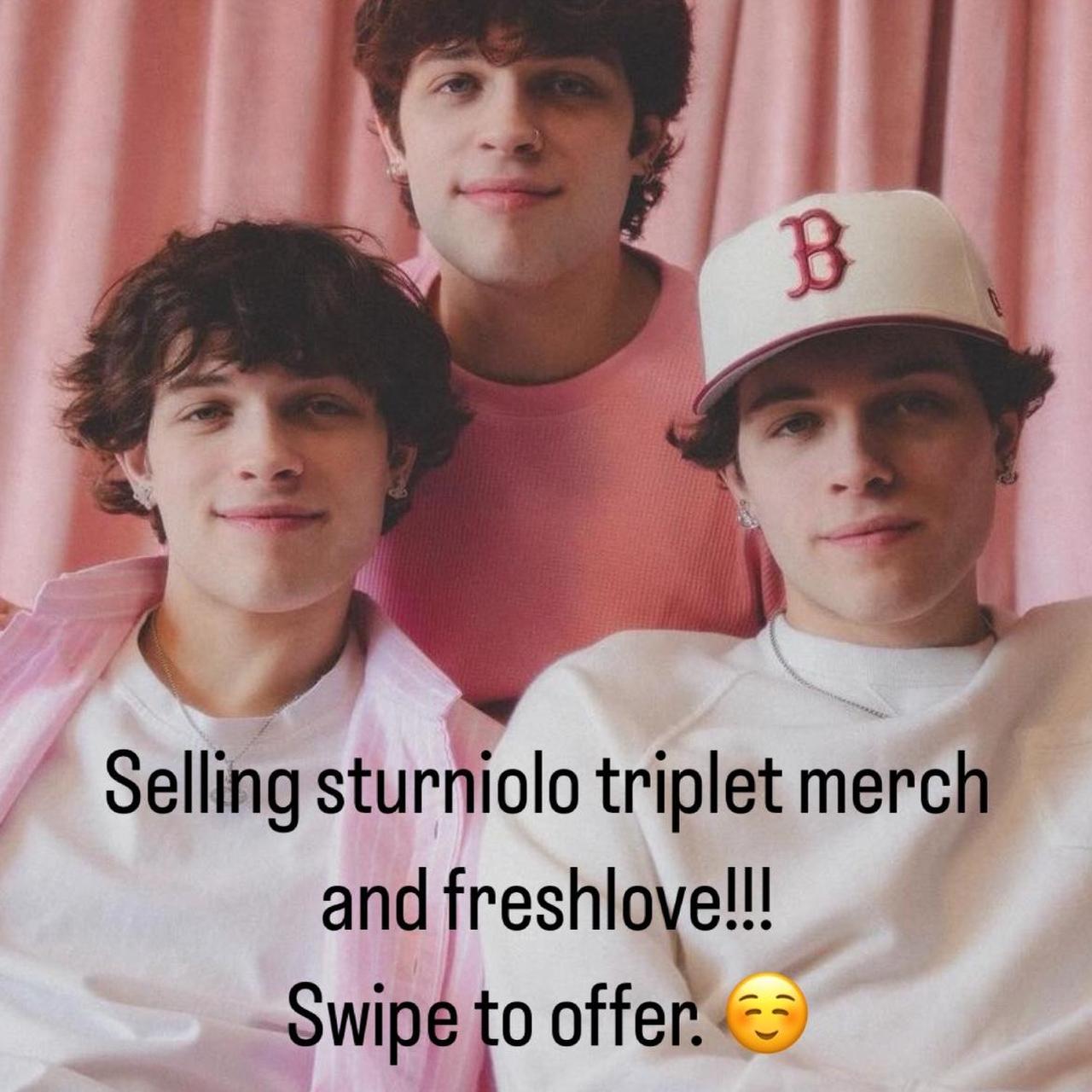 Selling sturniolo triplet merch! Dm me your offers.... - Depop