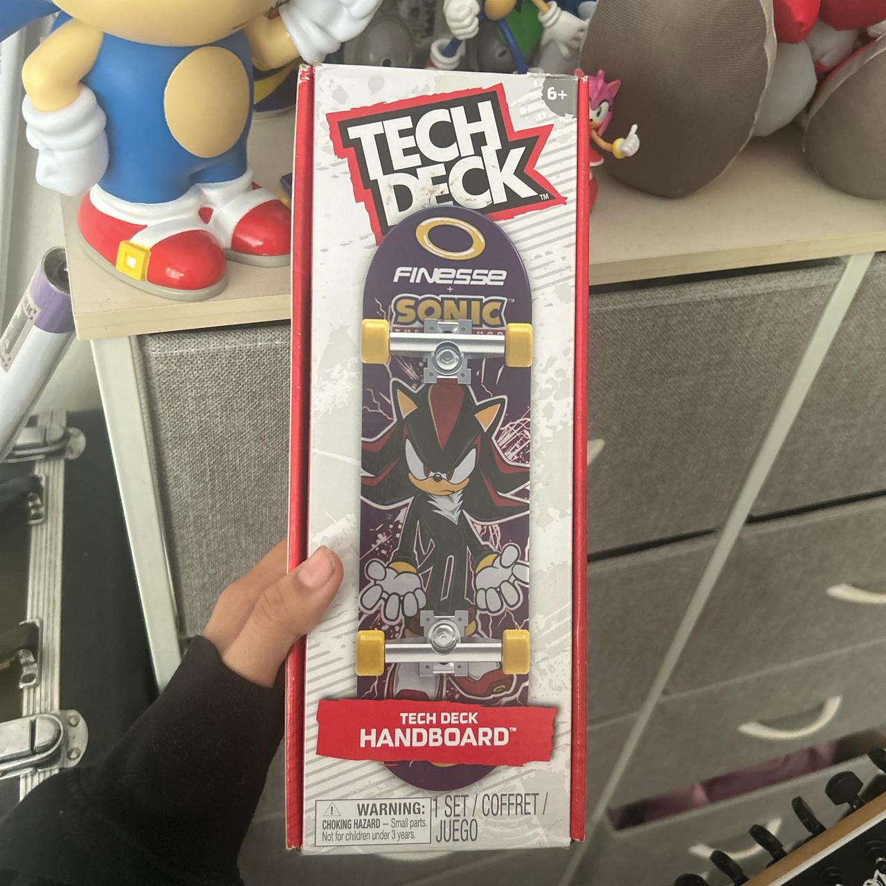 Shadow the Hedgehog Tech Deck skateboard... | Depop