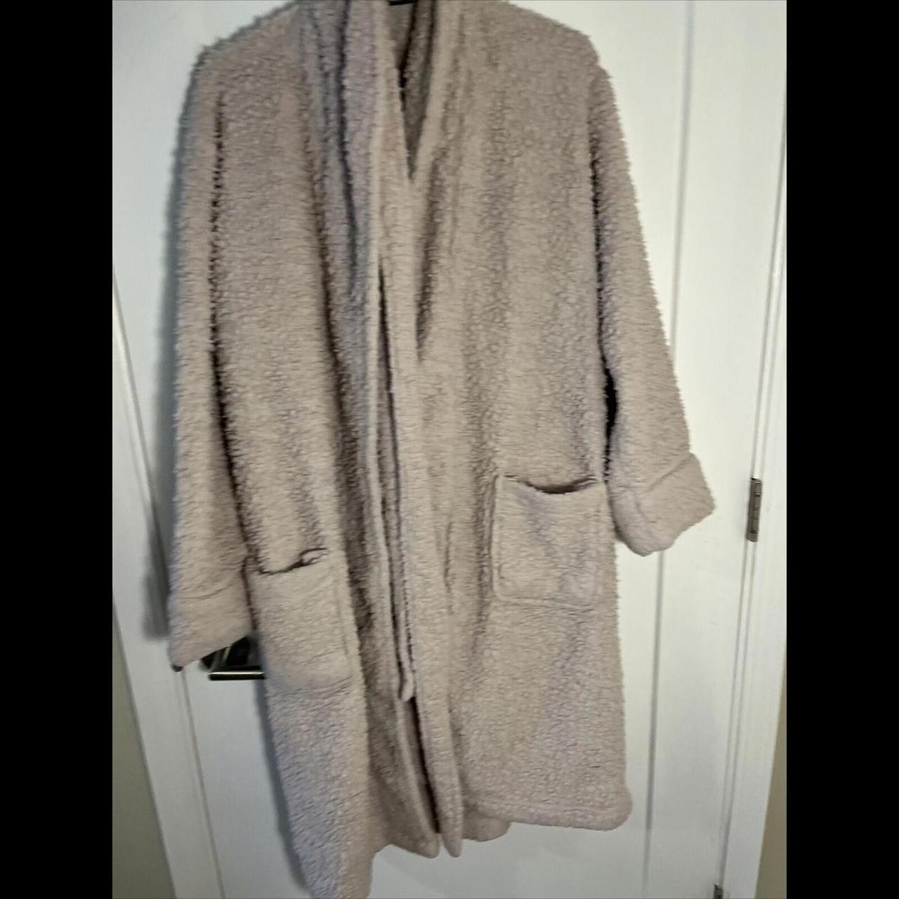 Fuzzy and warm robe. Preowned but no stains I’m... - Depop