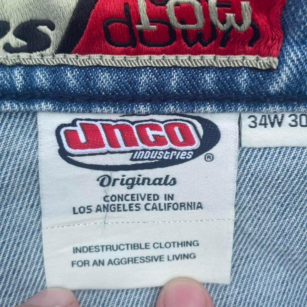 JNCO Men's Blue Jeans Jnco jeans Blue - Depop