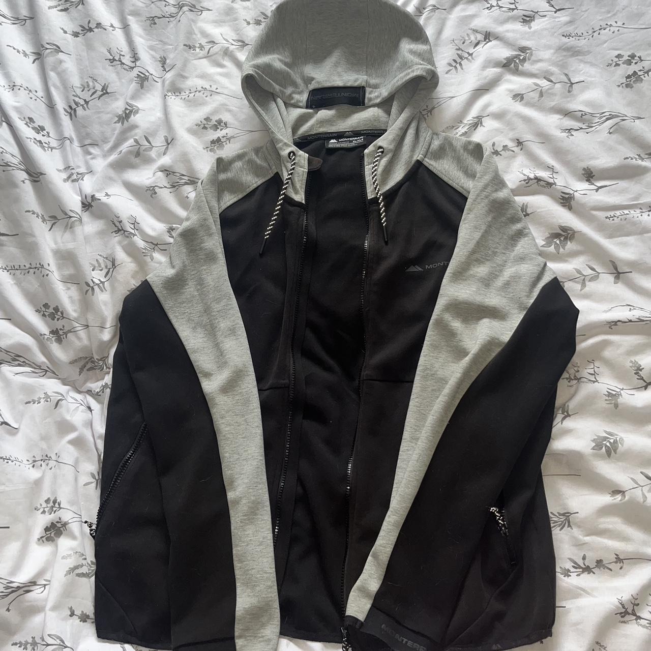 monterain jacket hardly worn as im a xs and... - Depop