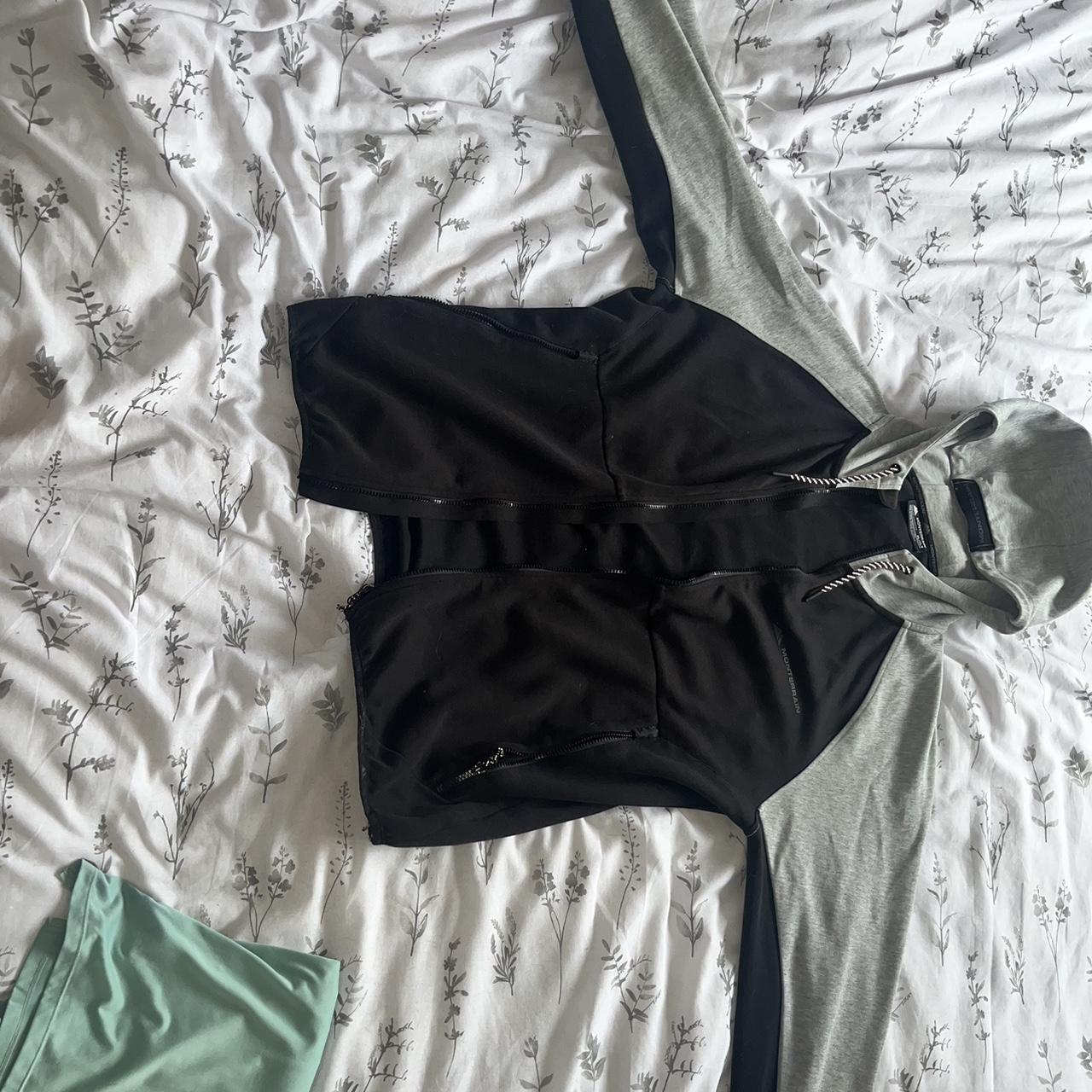 monterain jacket hardly worn as im a xs and... - Depop