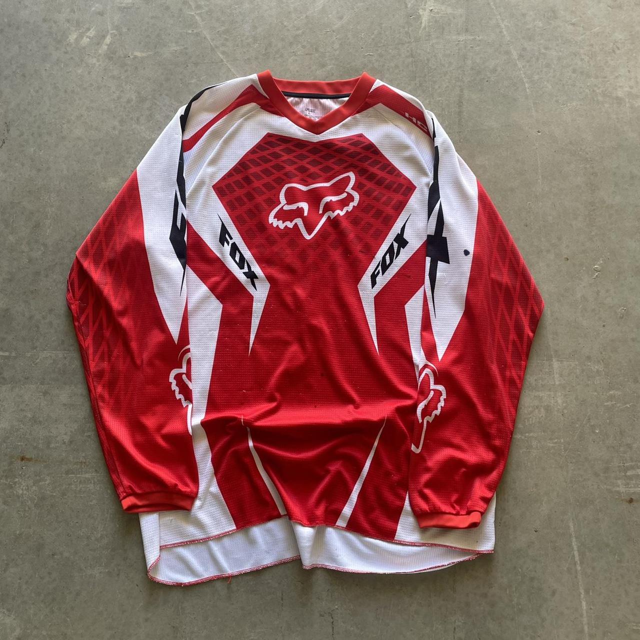 CRAZY Baggy Essential Fox Racing Jersey 23x31 | Depop