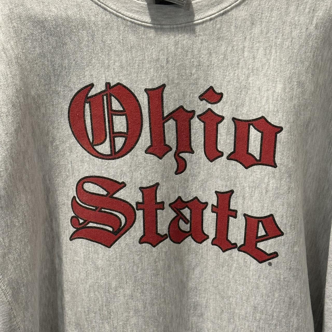 Ohio State crew neck sweatshirt -size large -... - Depop