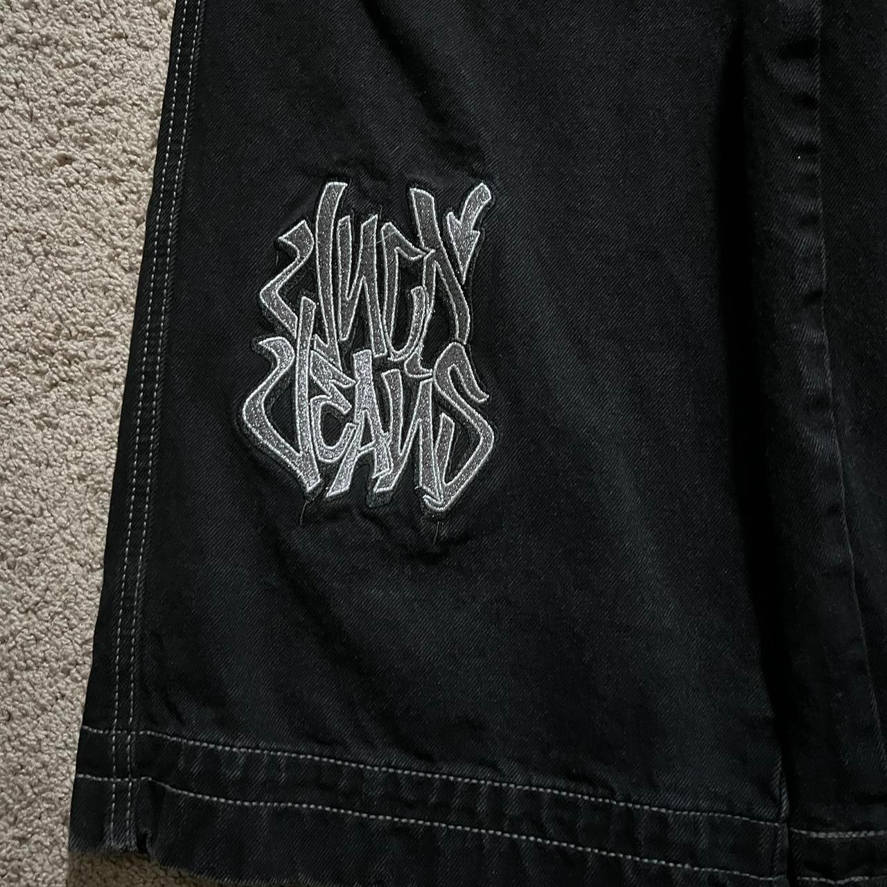 JNCO Men's Black Jeans 、 Black Dark Stone JNCOS... - Depop