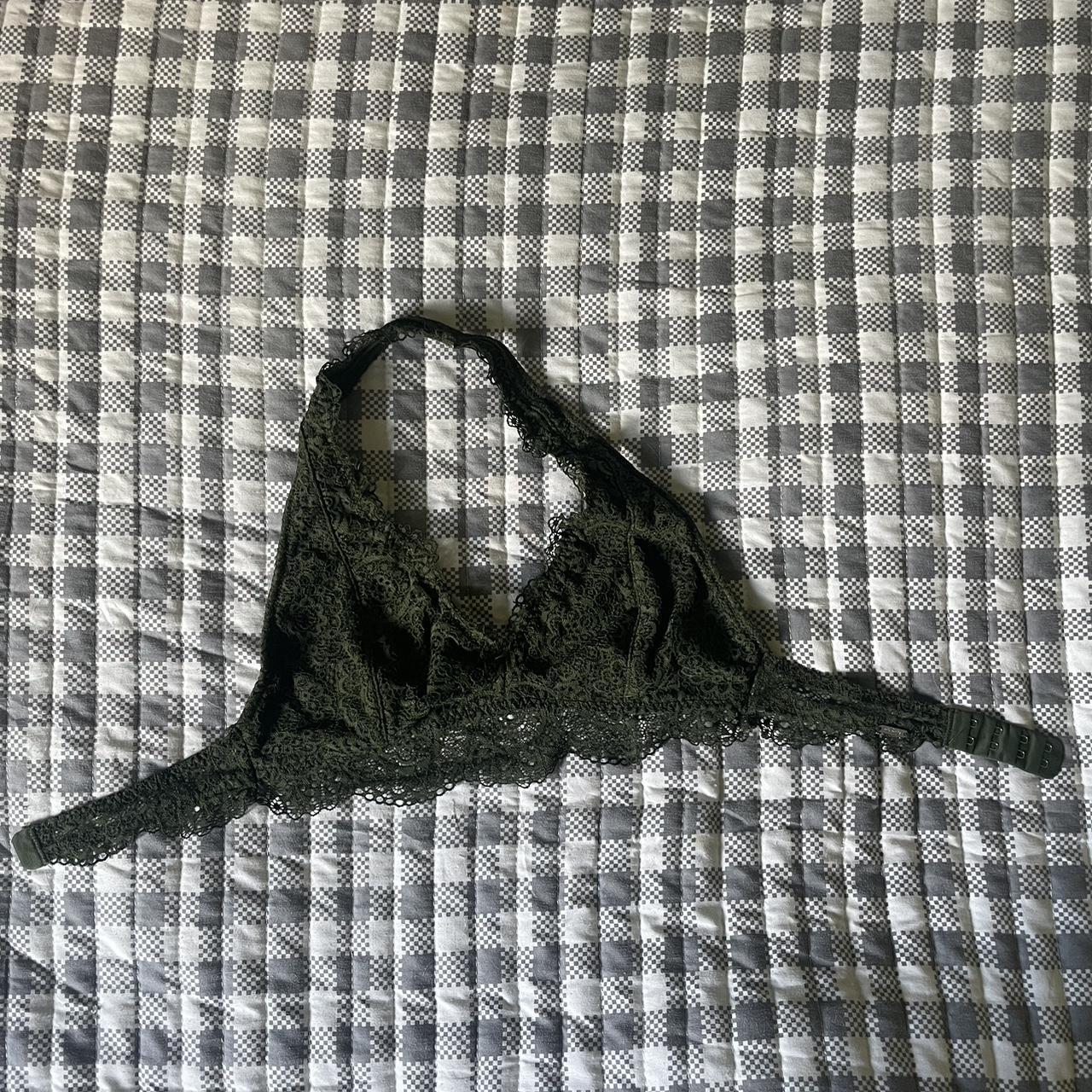 green bralette (no pads) - Depop