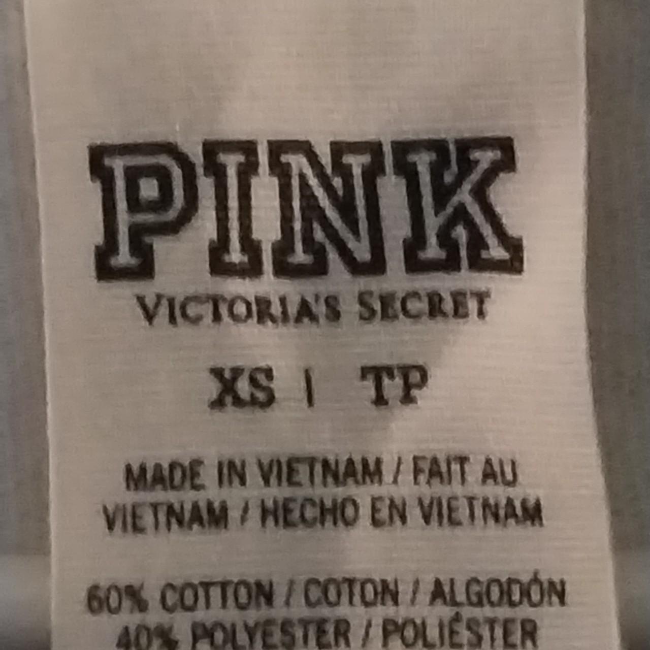 EUC Mcbling Victoria Secret Pink mcbling,3/4 sleeve... - Depop