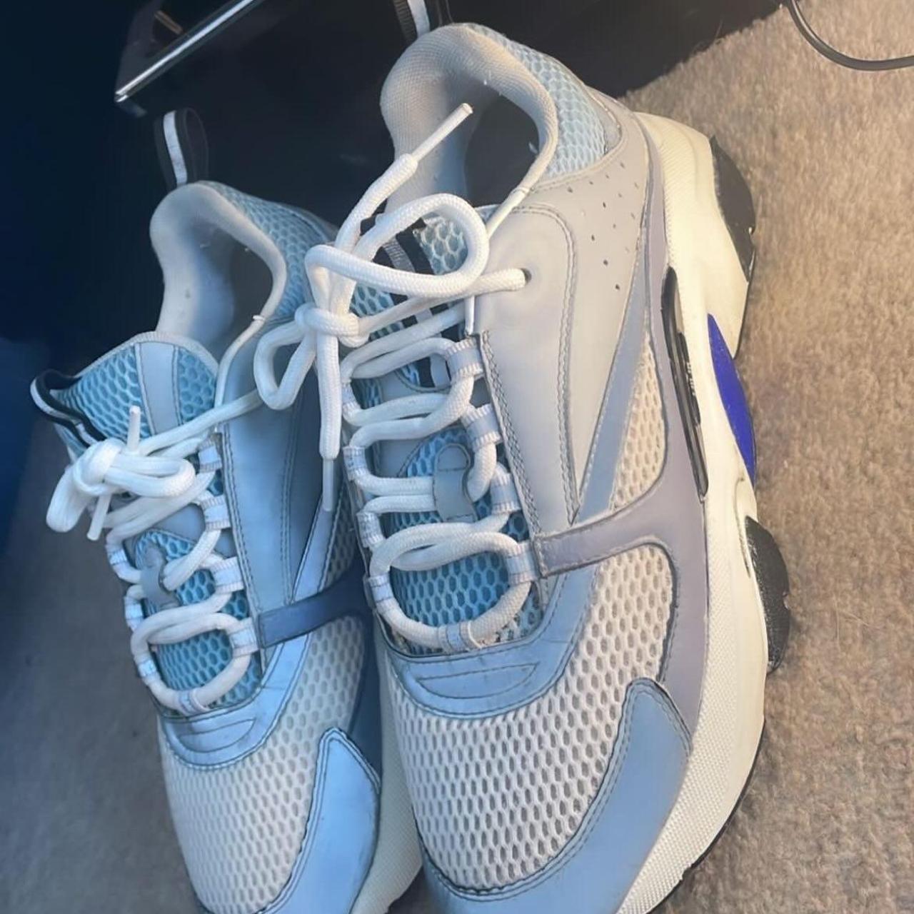 Dior B22, comes with box and bag. Used but great... - Depop