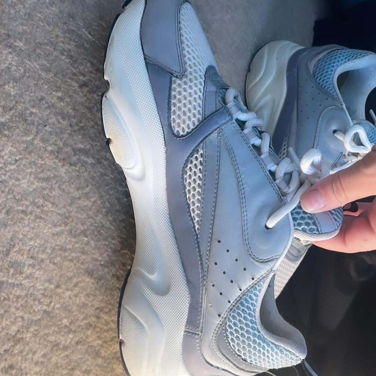 Dior B22, comes with box and bag. Used but great... - Depop