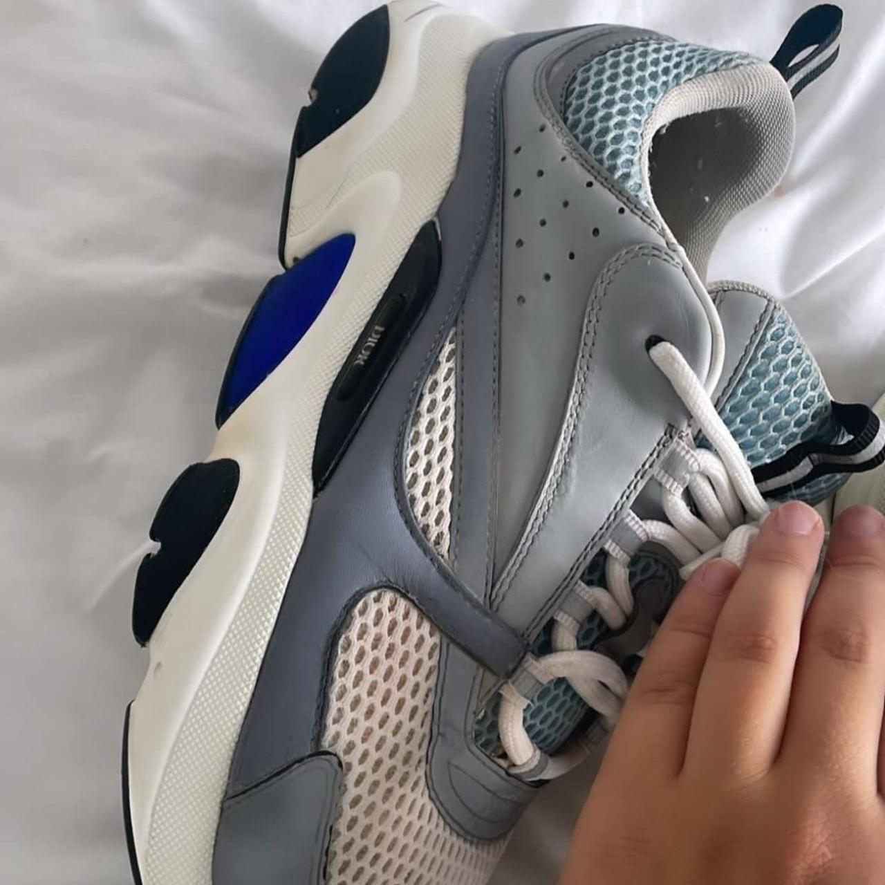 Dior B22, comes with box and bag. Used but great... - Depop