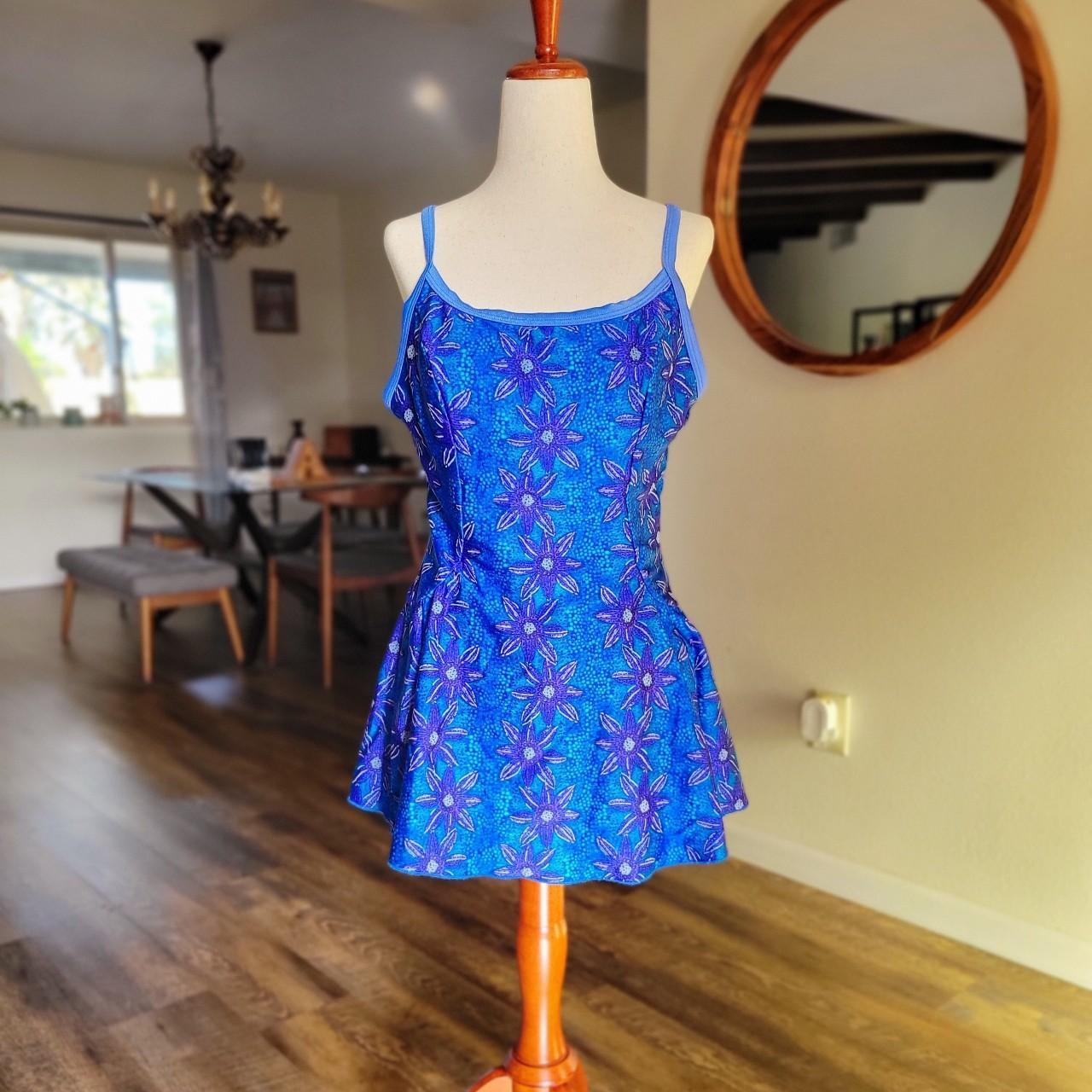 Super cute vintage plus size Speedo mini dress... | Depop