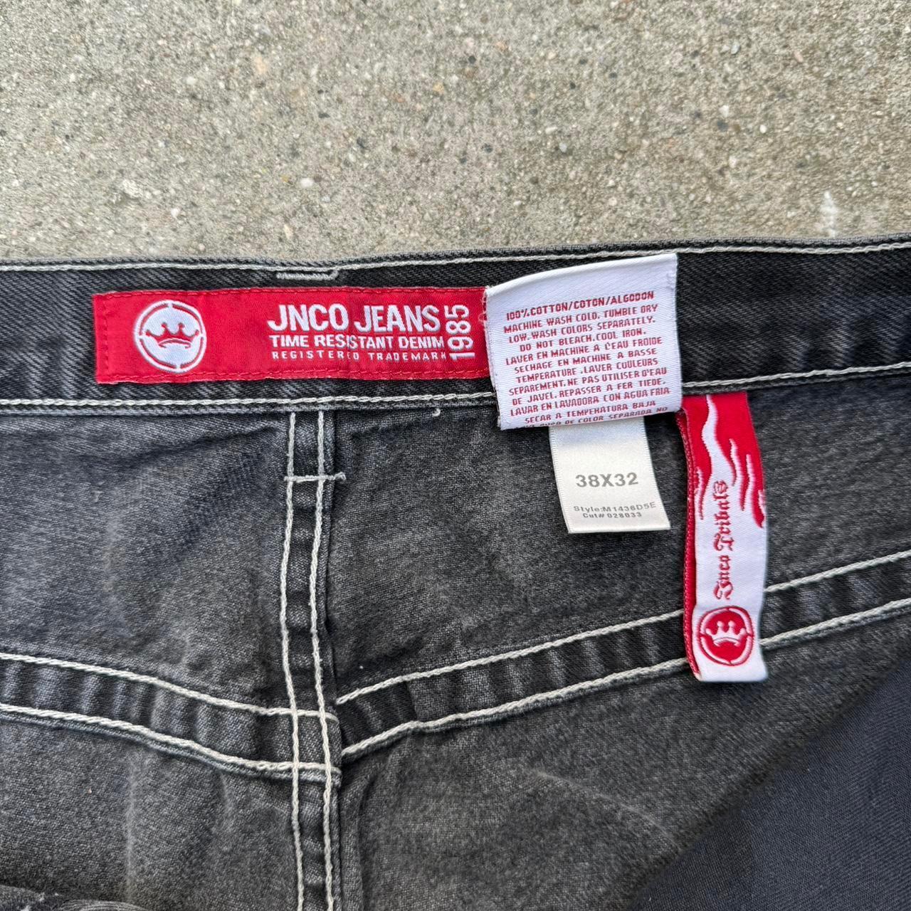 JNCO Men's Black Jeans GRAIL JNCO tiger tribals 38... | Depop