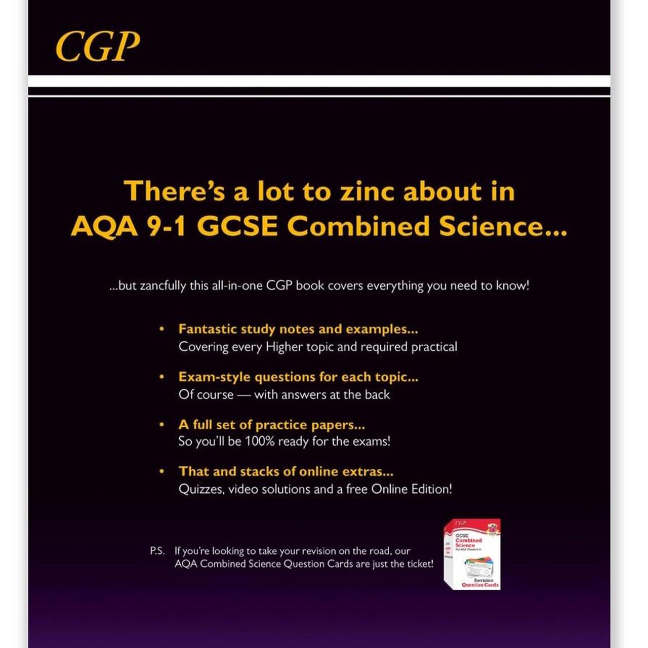 Combined Science Higher GCSE Revision and Practice... - Depop