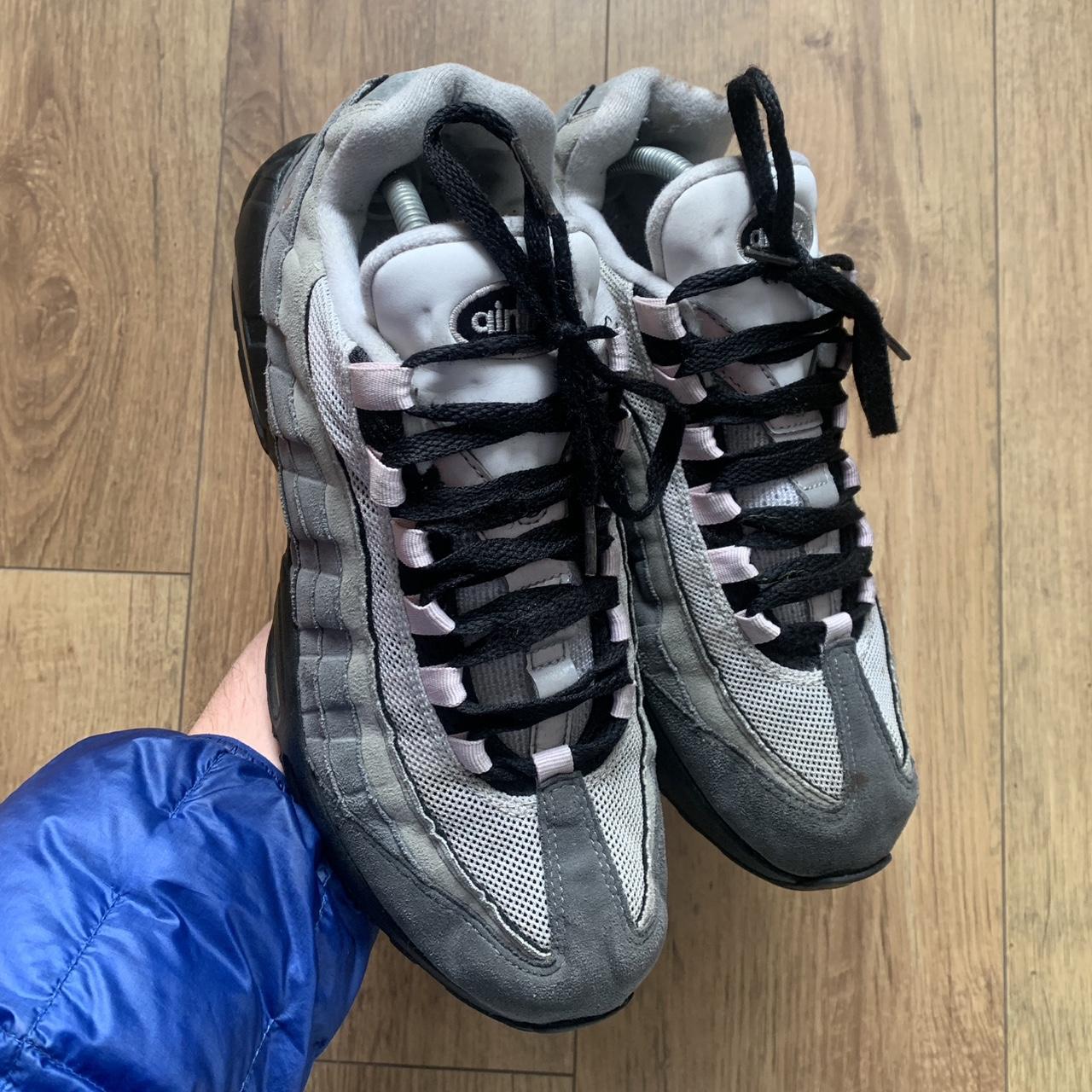 Nike air max 95s pink foams trainers Some wear as... | Depop