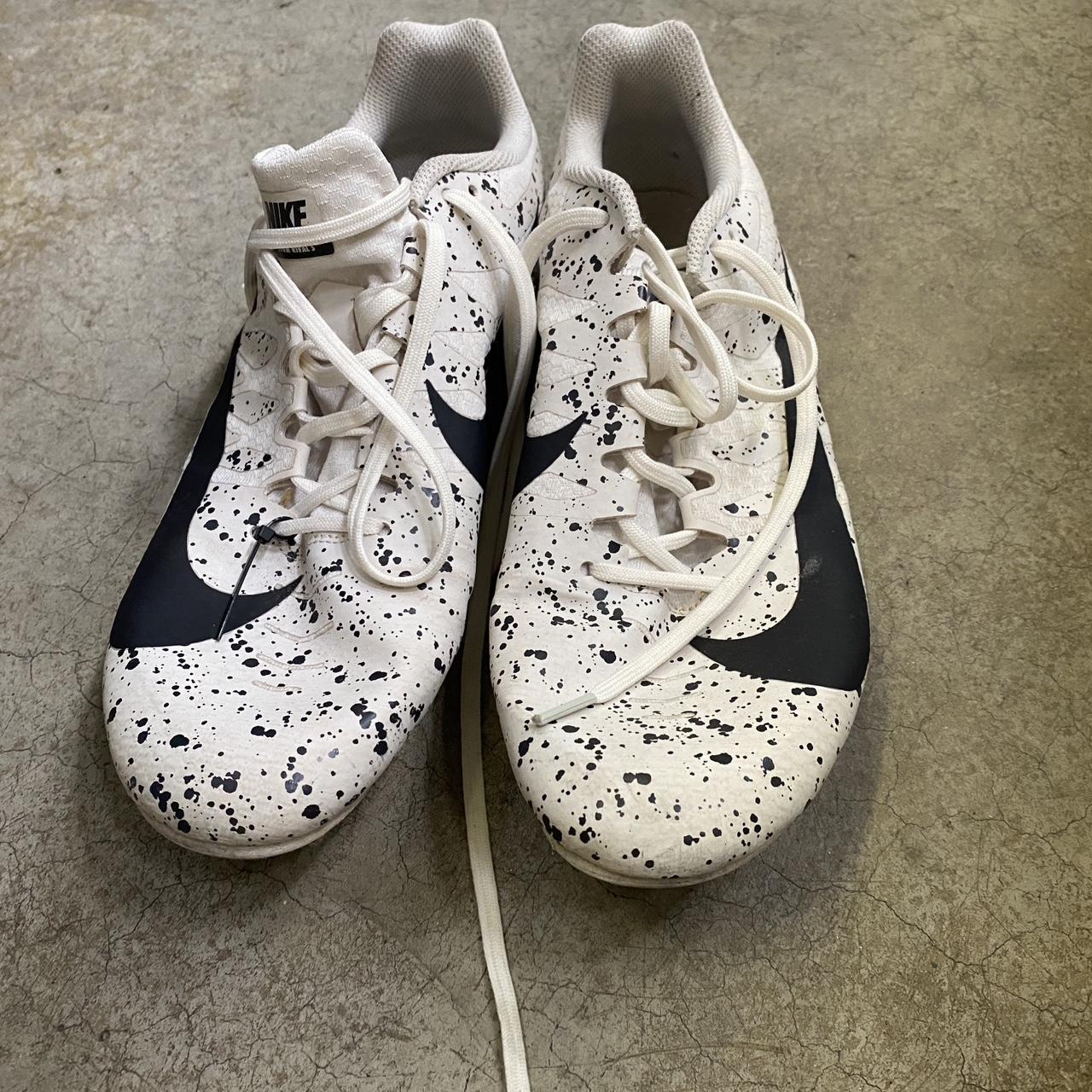 Nike Zoom Rival S ‘Paint Splatter’ color way- Track... | Depop
