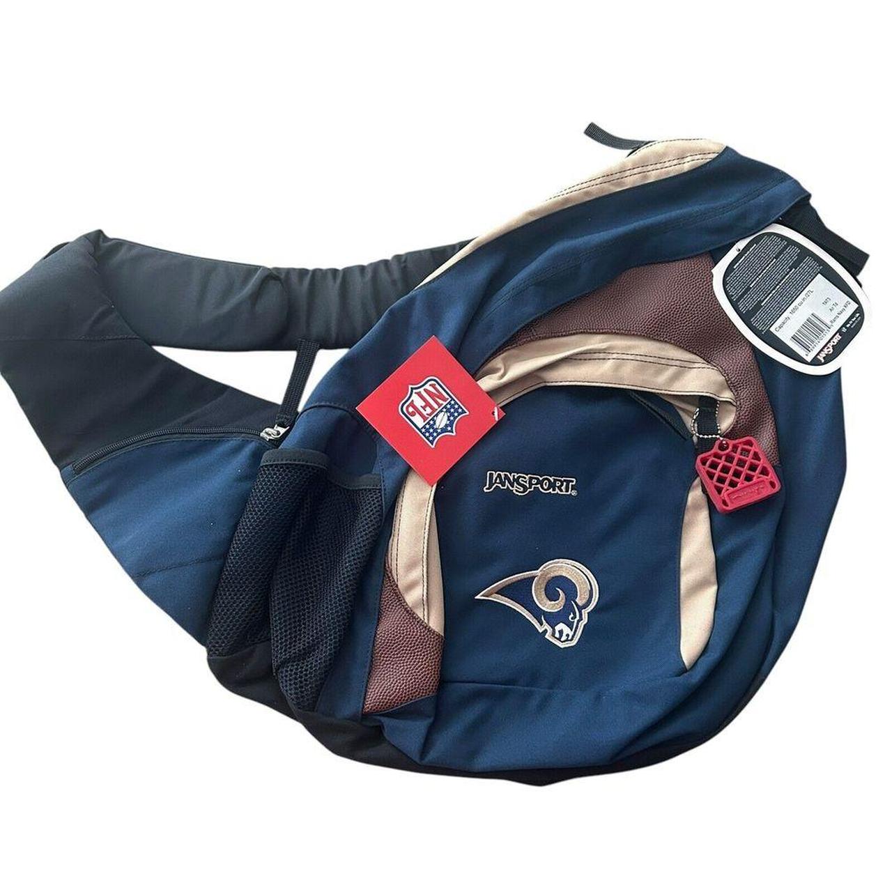 JanSport Sling Backpack Los Angeles Rams NFL... | Depop
