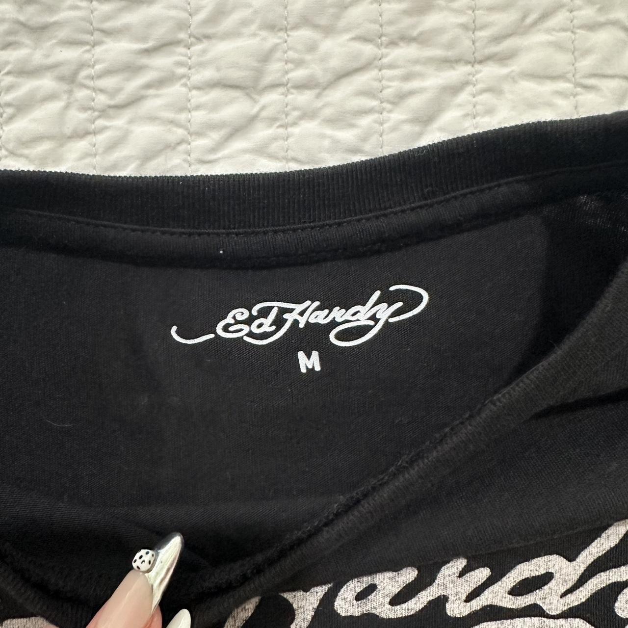 Ed Hardy Baby Tee | Depop