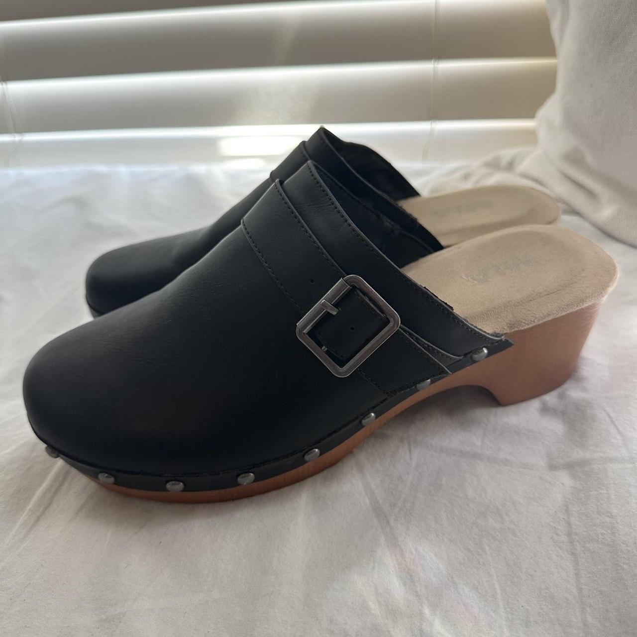 MIA black vintage clogs #70s #80s #90s - Depop