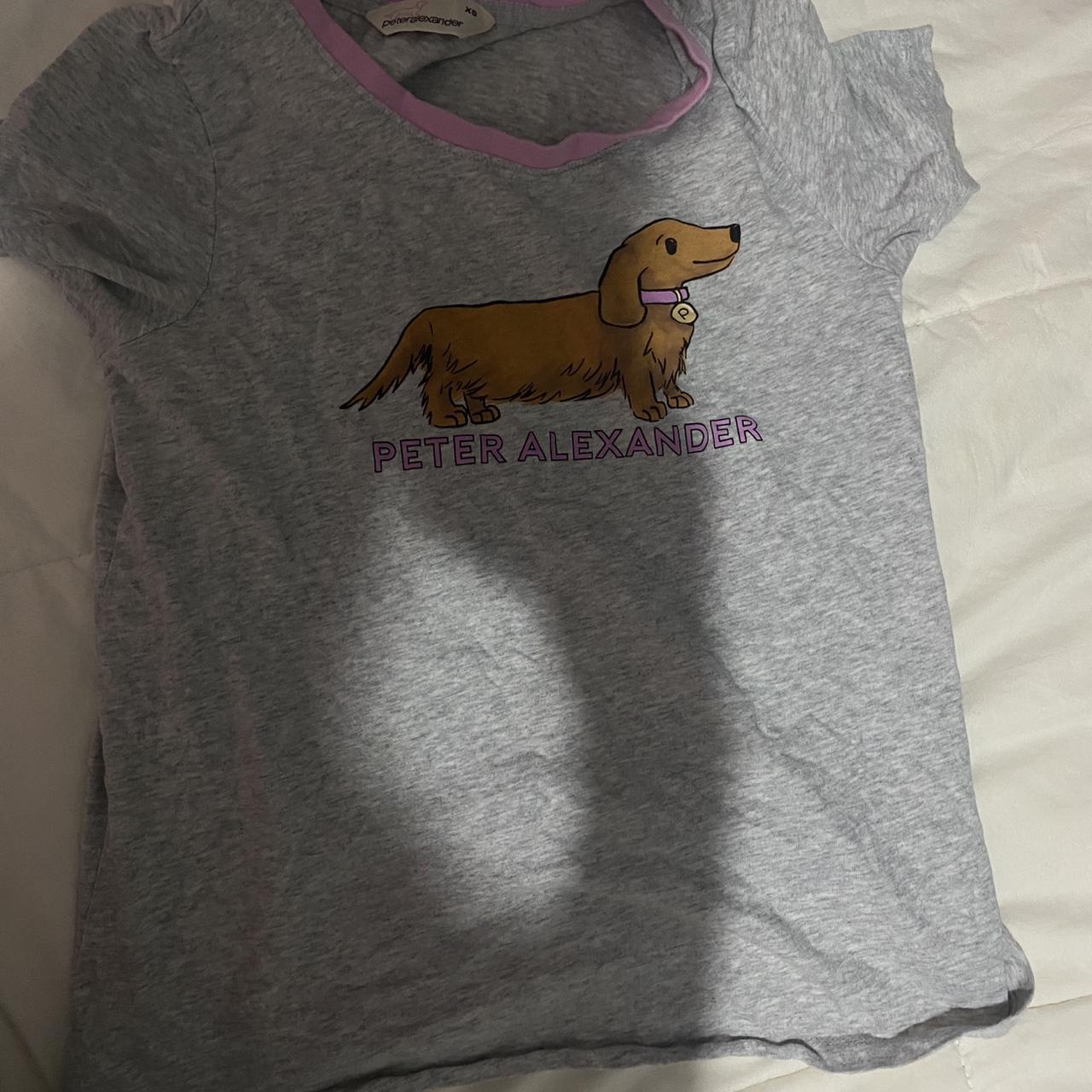 Grey and pink Peter Alexander pyjamas all offers... | Depop