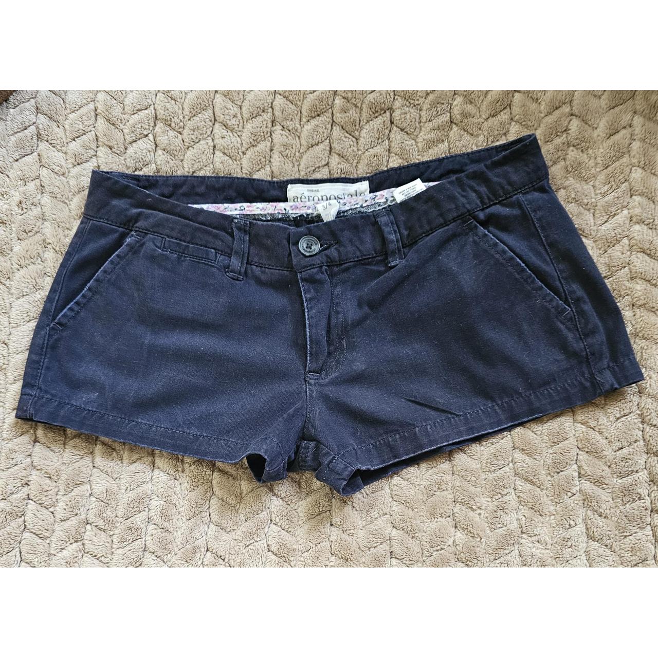 2000's Vintage Aeropostale, navy blue low-rise... | Depop