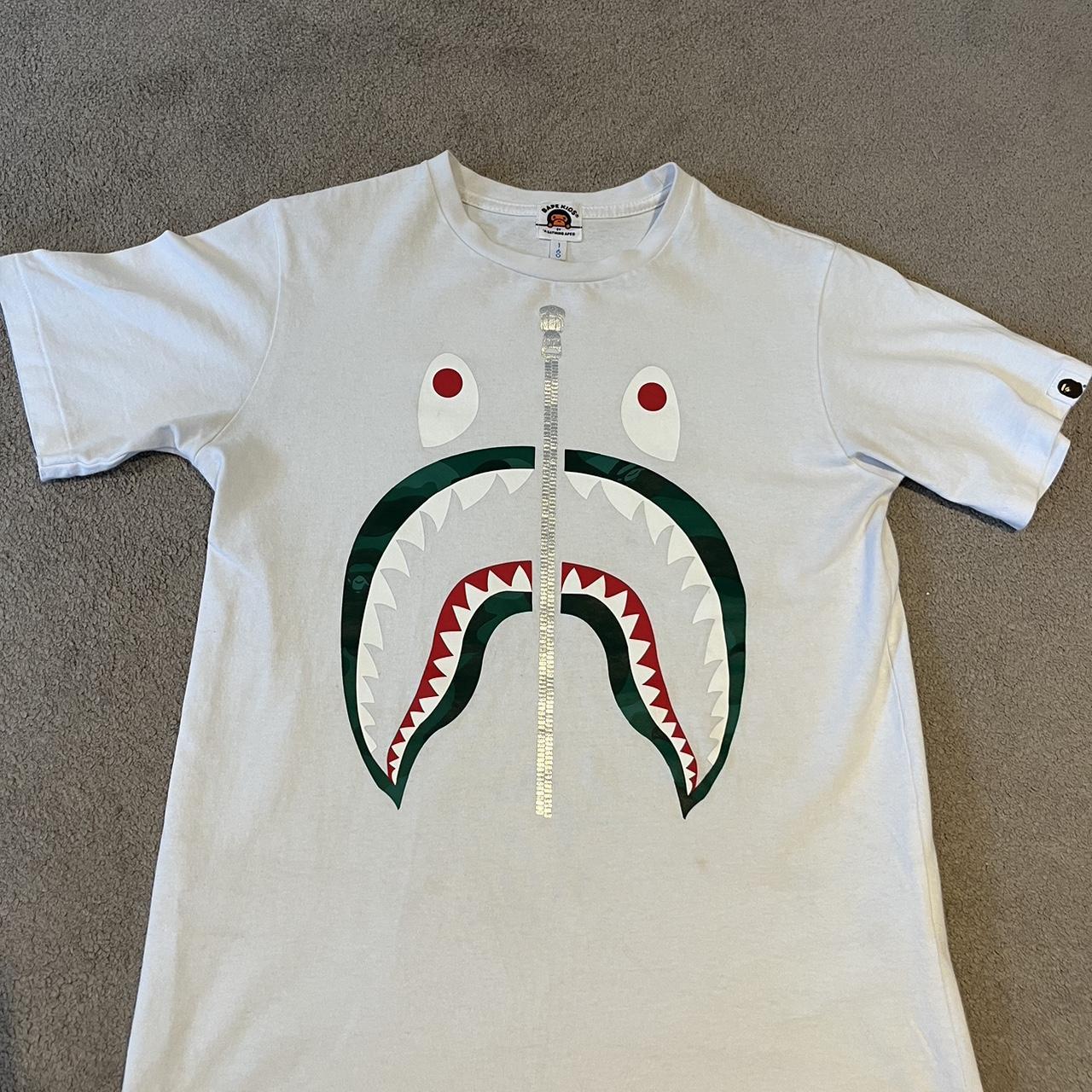 Kids 12 years bape T-shirt worn (authentic) - Depop