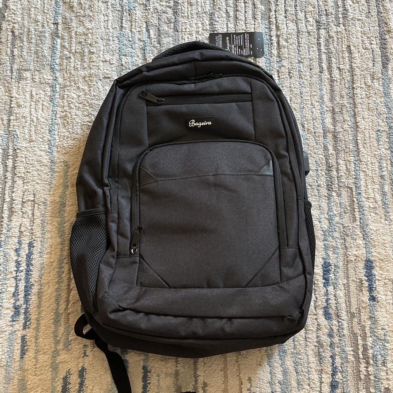 Bagiera large black backpack new with tags Capable... - Depop