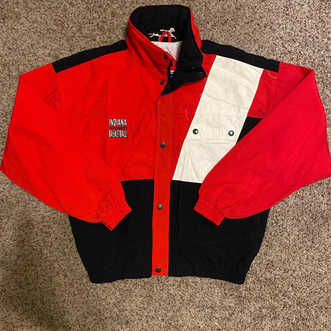 Norman Todd Vintage color block 80s bomber jacket... | Depop